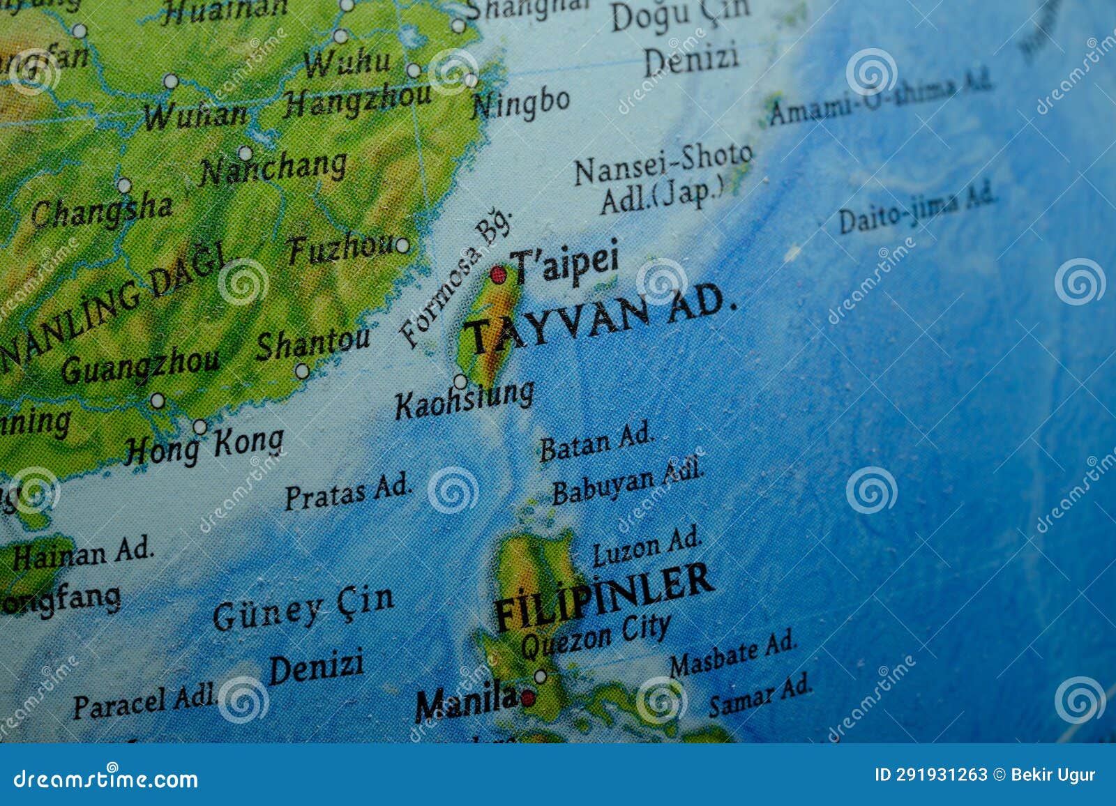 Philippines - Asia, Political Map with Colored Single States and ... Philippines - Asia, Political Map with Colored Single States and ...