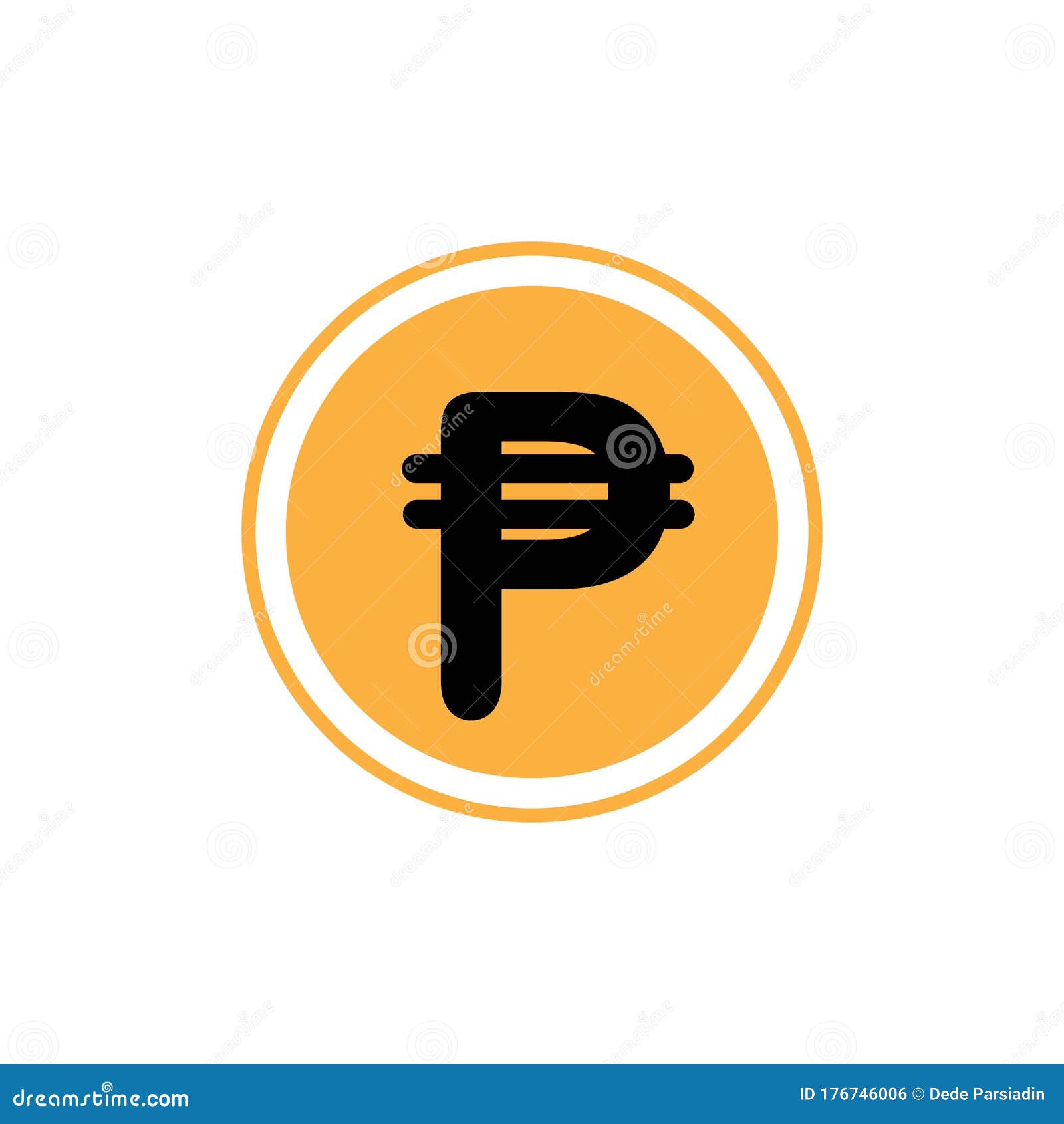 Philippines Banking Currency Symbol, Peso Vector Icon Stock Vector ...