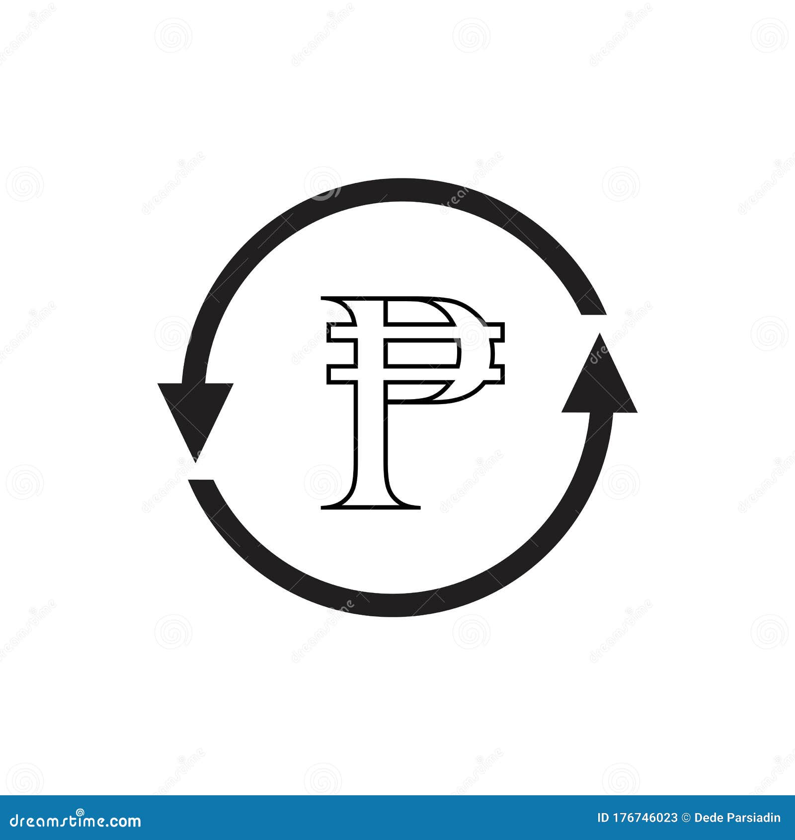Philippines Banking Currency Symbol, Peso Vector Icon Stock Vector ...