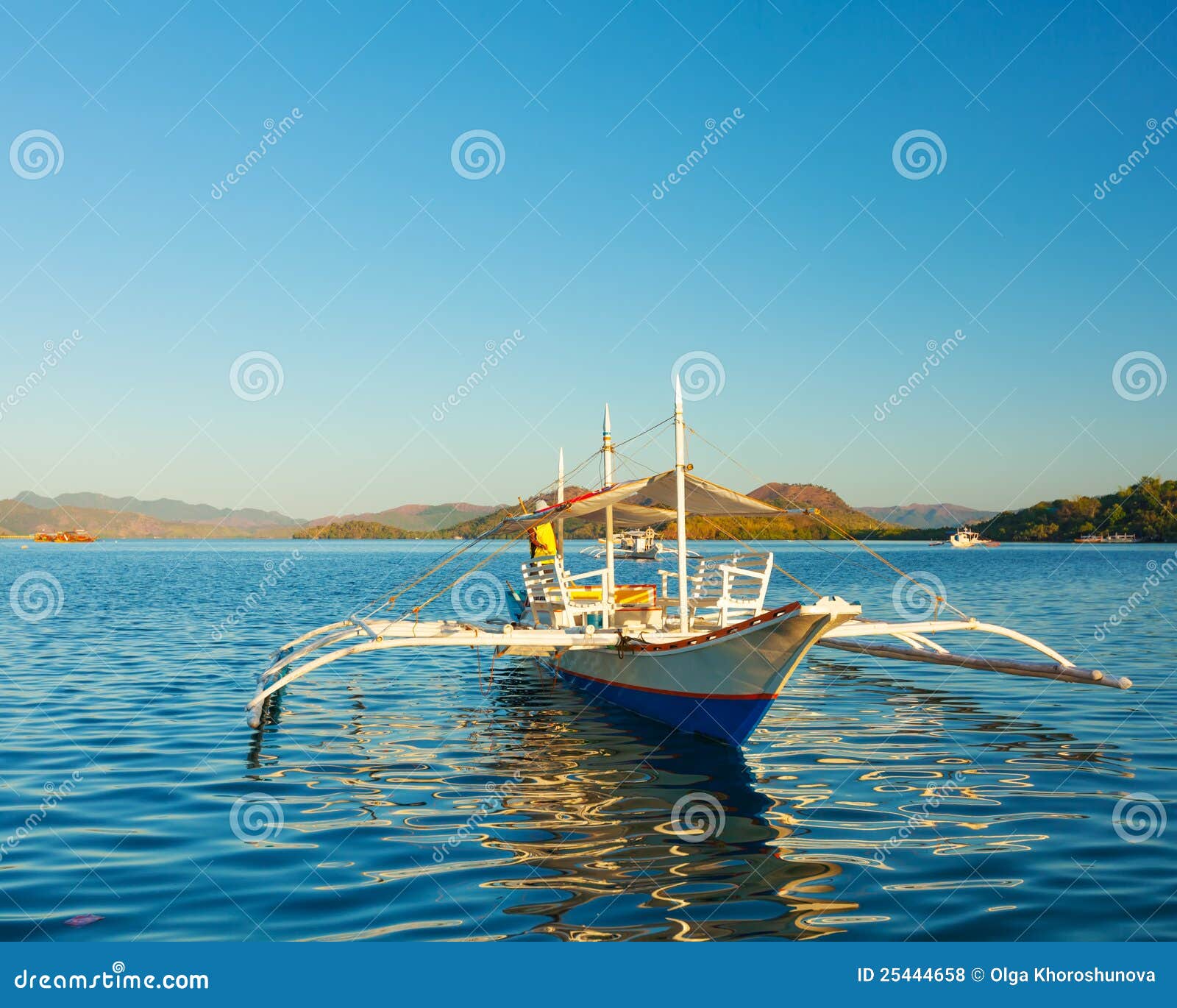 Philippines boat stock photo. Image of nautical, bangka - 25444658