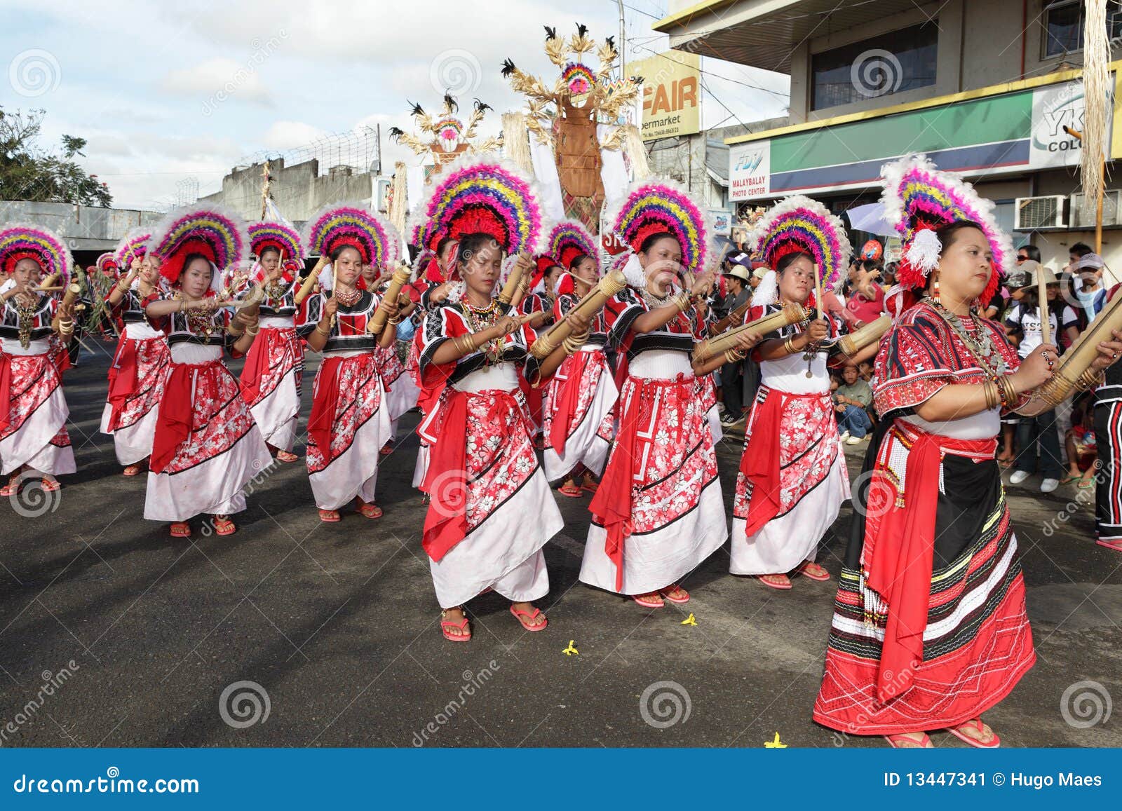 Philippines Bukidnon Tribal Street Dancing Editorial Photo - Image of ...