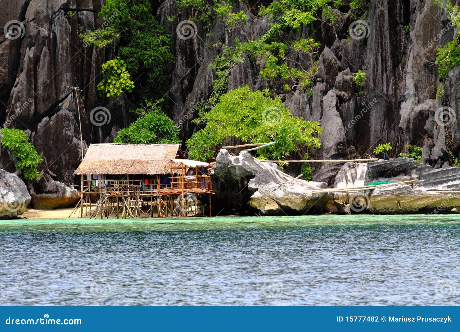 Philippines Coron Island stock photo. Image of landmark - 15777482