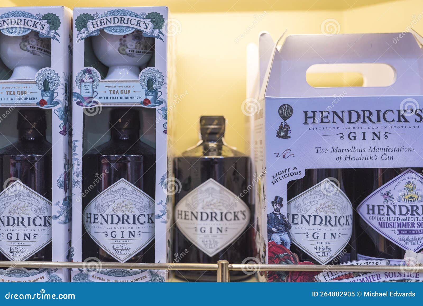 Philippines Hendricks Gin for Sale at a Liquor Store Editorial Image ...