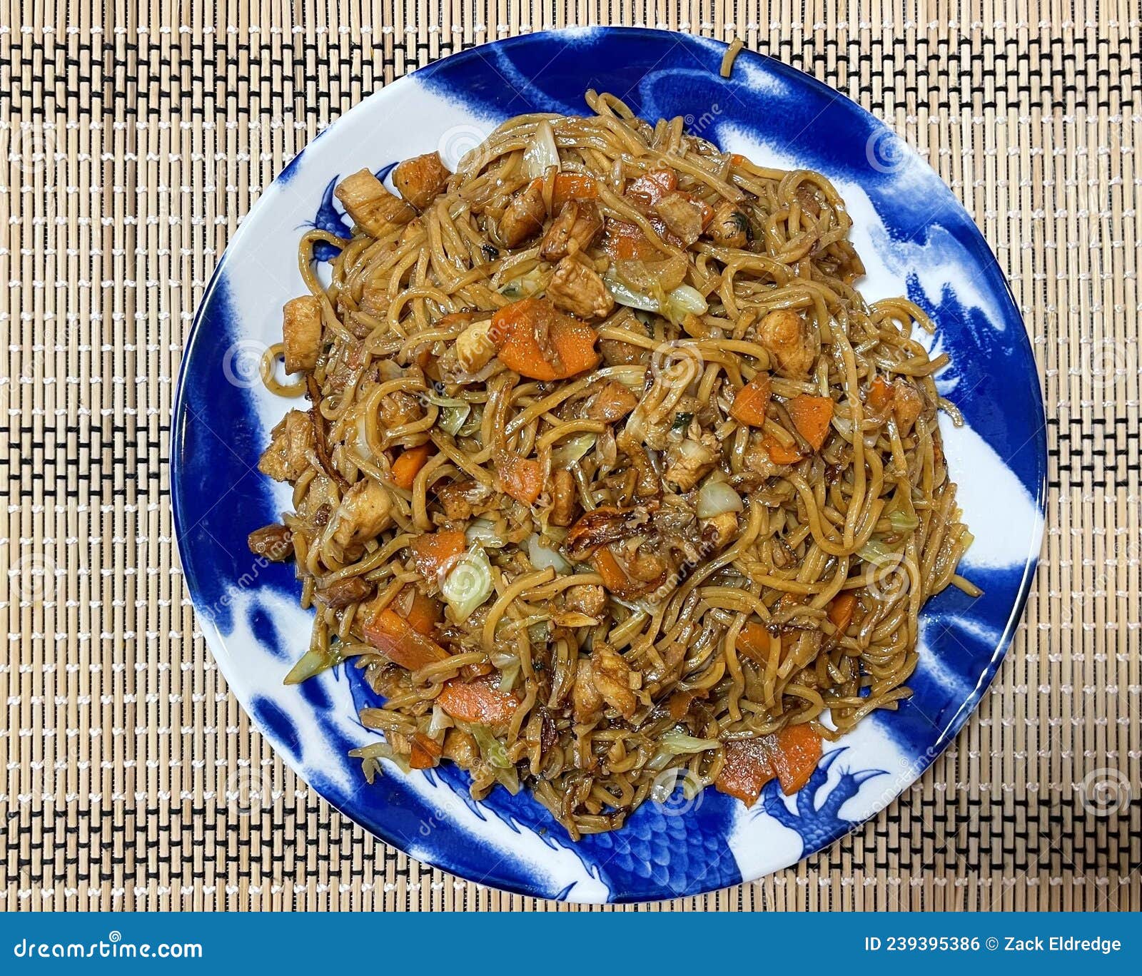 The Hot Delicious Pancit Lomi Recipe Royalty-Free Stock Photography ...