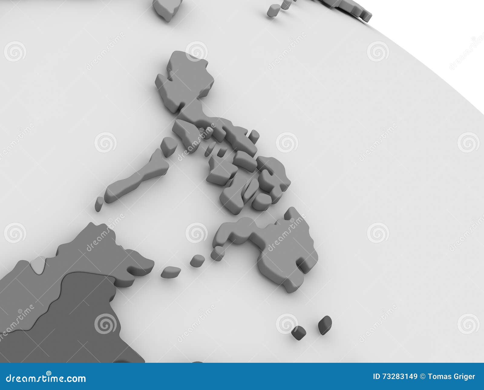 Philippines Grey 3d Map Stock Illustrations – 69 Philippines Grey 3d ...
