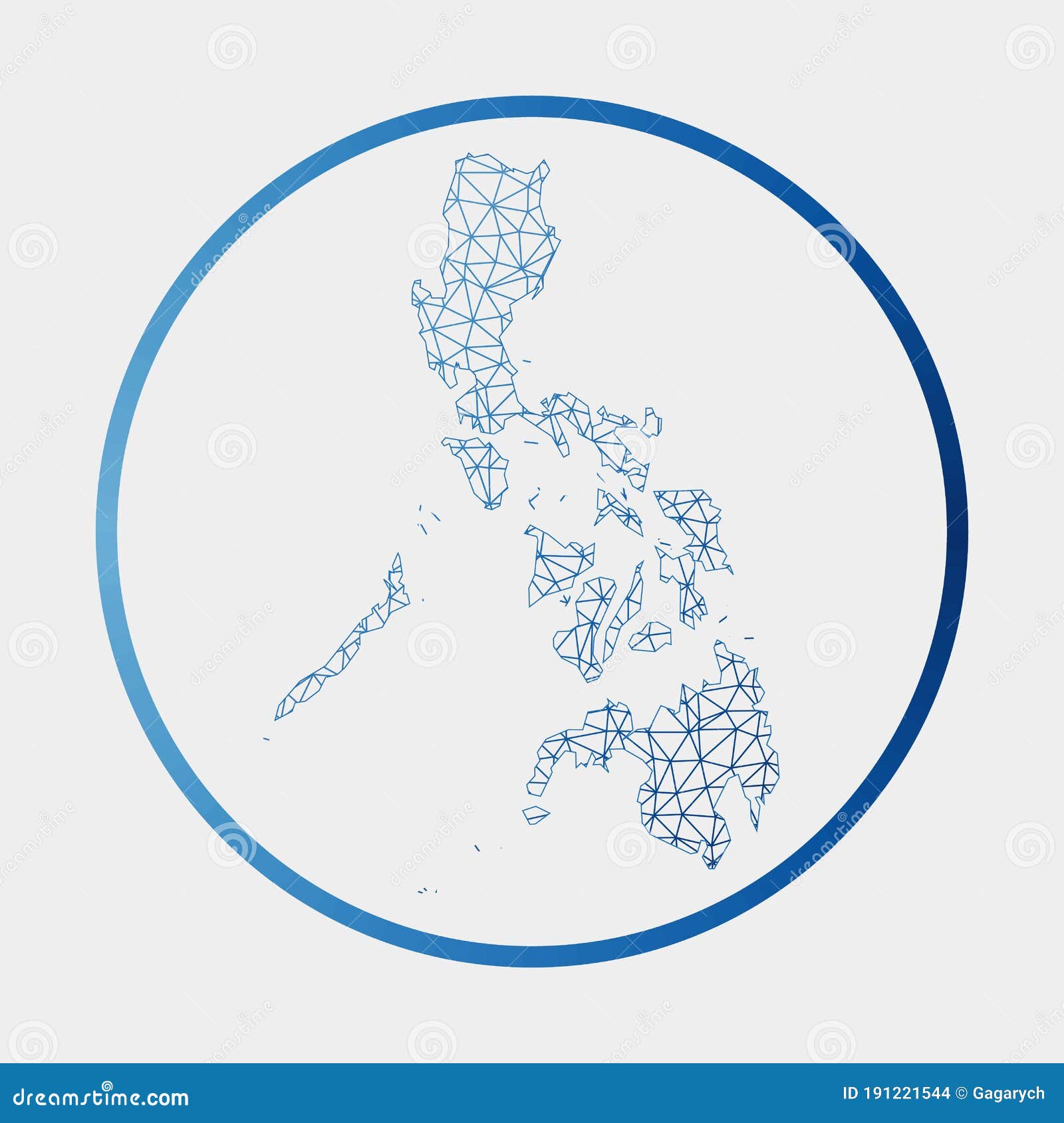 Philippines Map Icon Vector Trendy | CartoonDealer.com #177781434