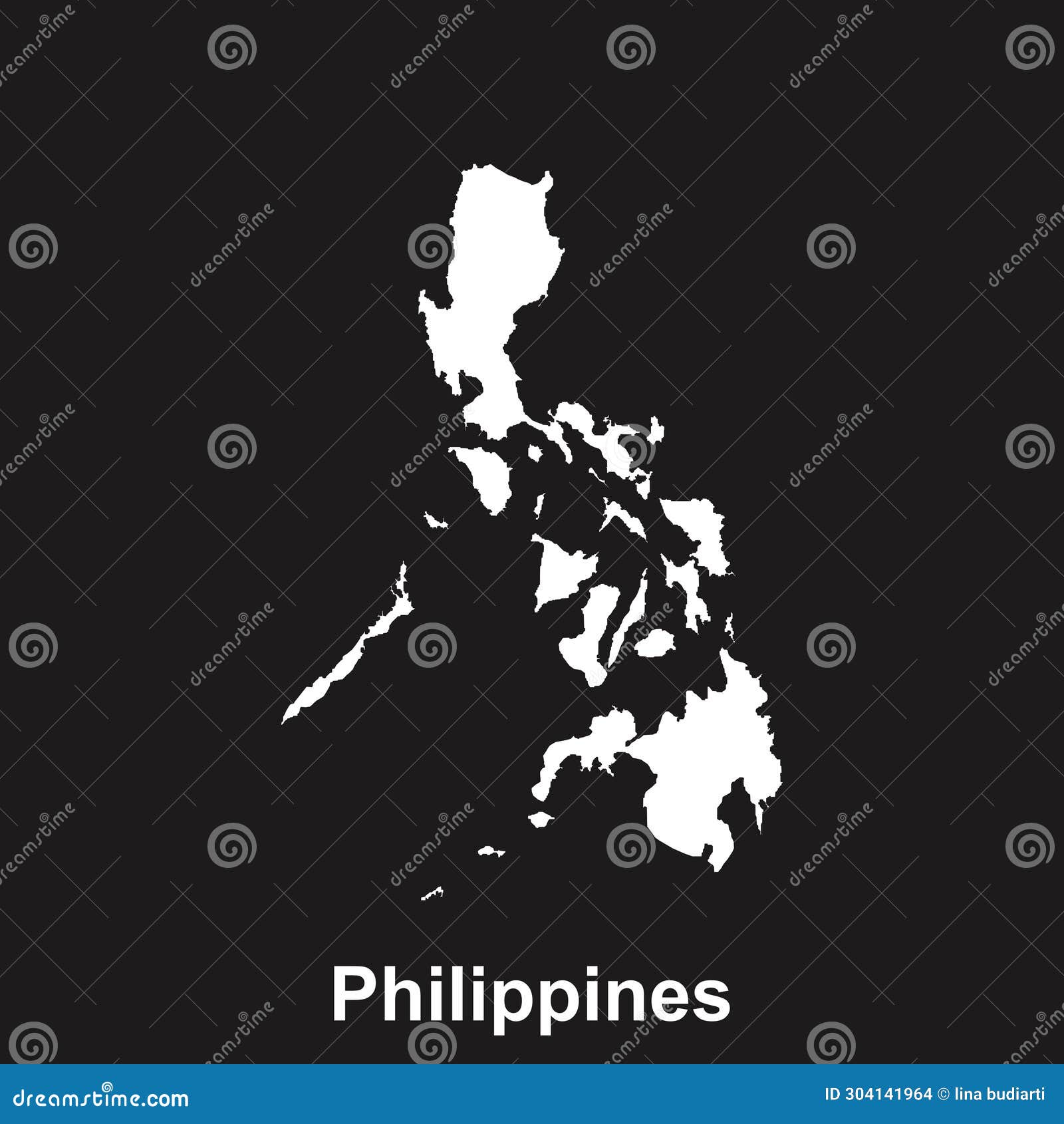 Philippines map icon stock illustration. Illustration of abstract ...