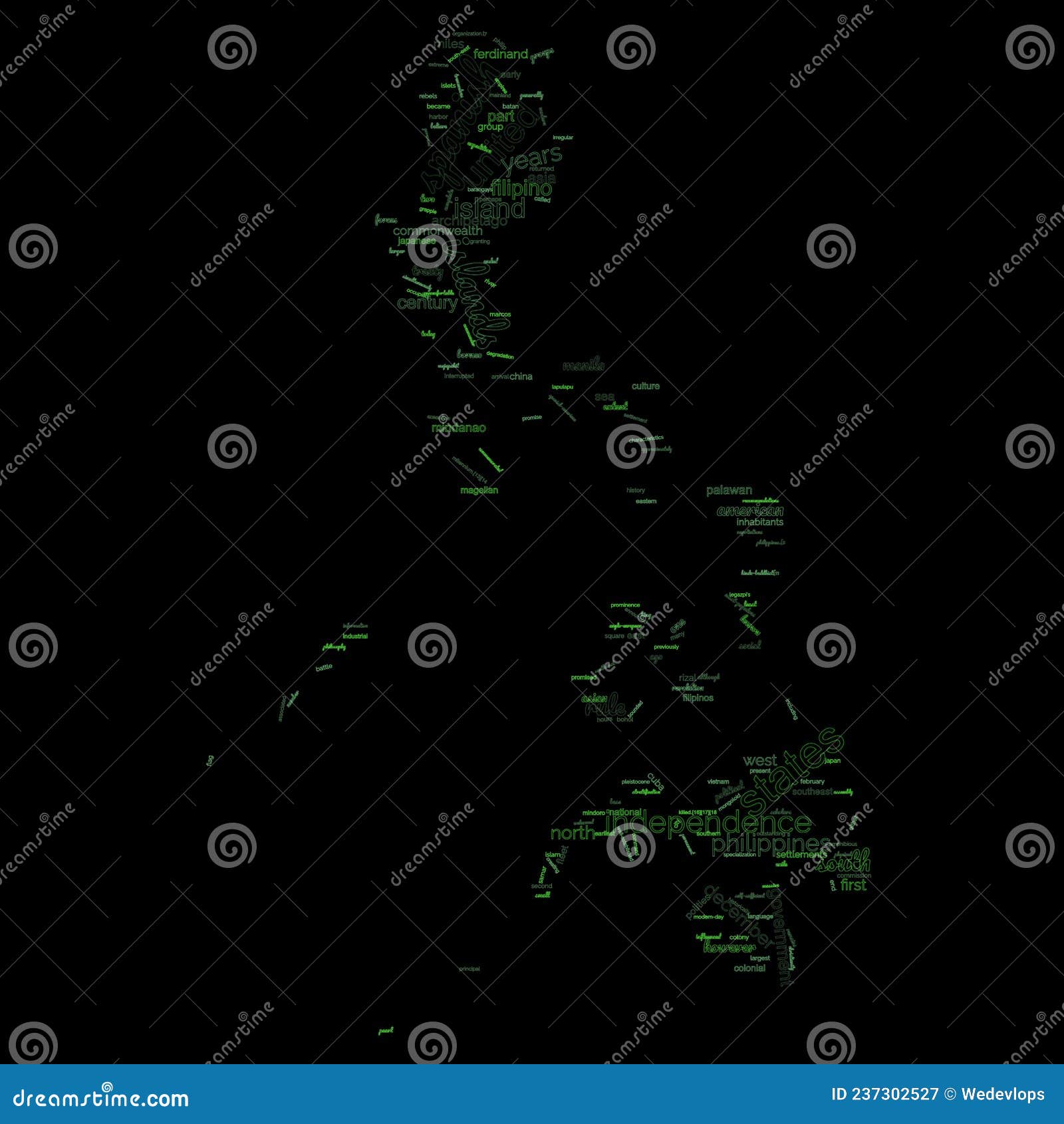 Philippines Map Wallpaper Design Background Stock Image - Illustration ...