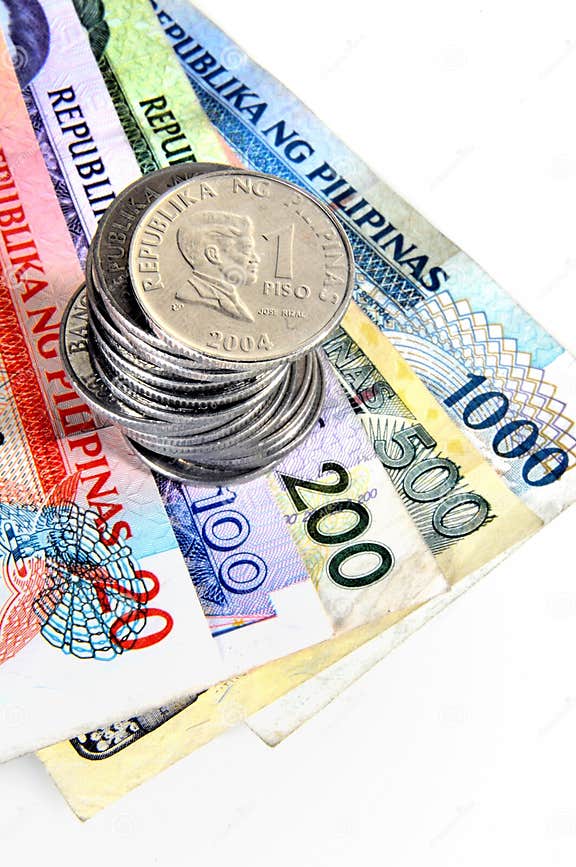 Philippines Money stock photo. Image of banknotes, asia - 14576388