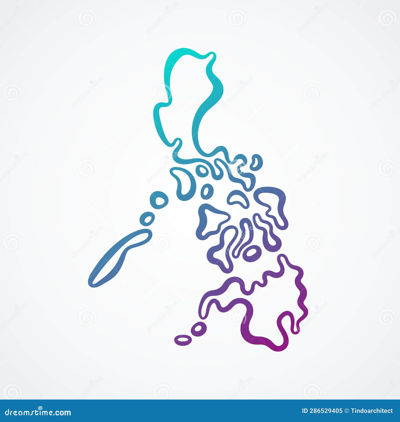 Philippines Map Outline Vector Illustration | CartoonDealer.com #125661623 Philippines Map Outline Vector Illustration | CartoonDealer.com #125661623