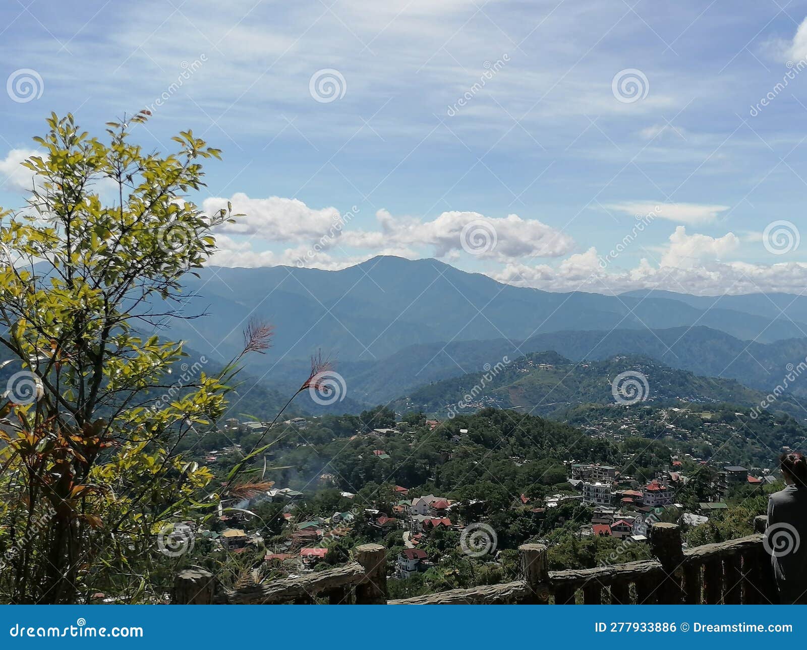 Philippines Over Looking Place in Baguio Stock Photo - Image of flower ...