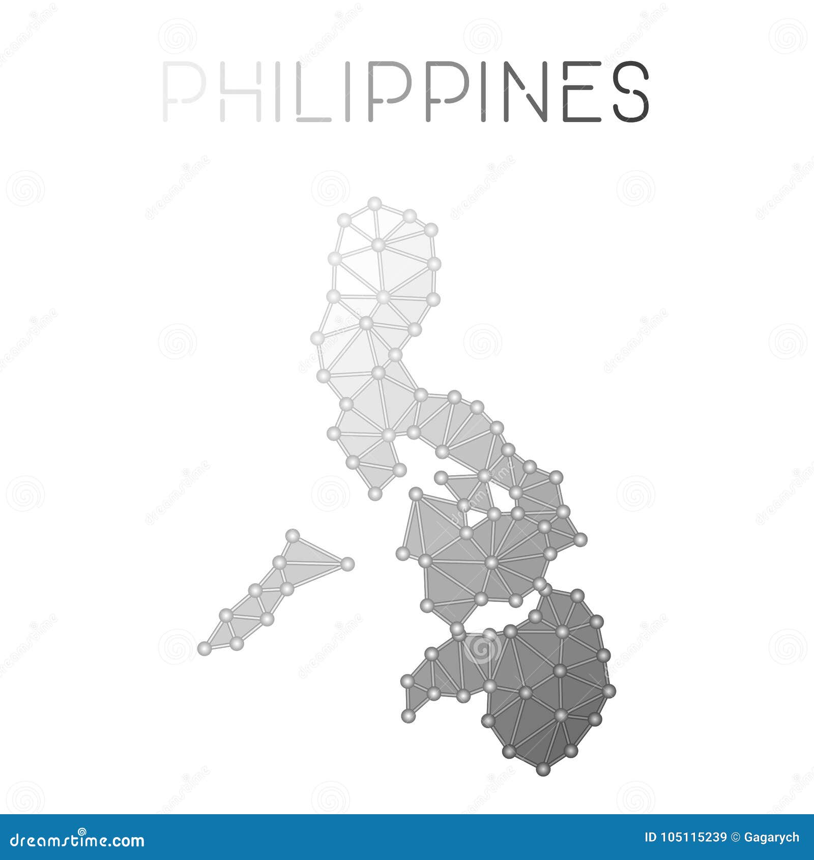 Philippines Polygonal Vector Map. Stock Vector - Illustration of ... Philippines Polygonal Vector Map. Stock Vector - Illustration of ...