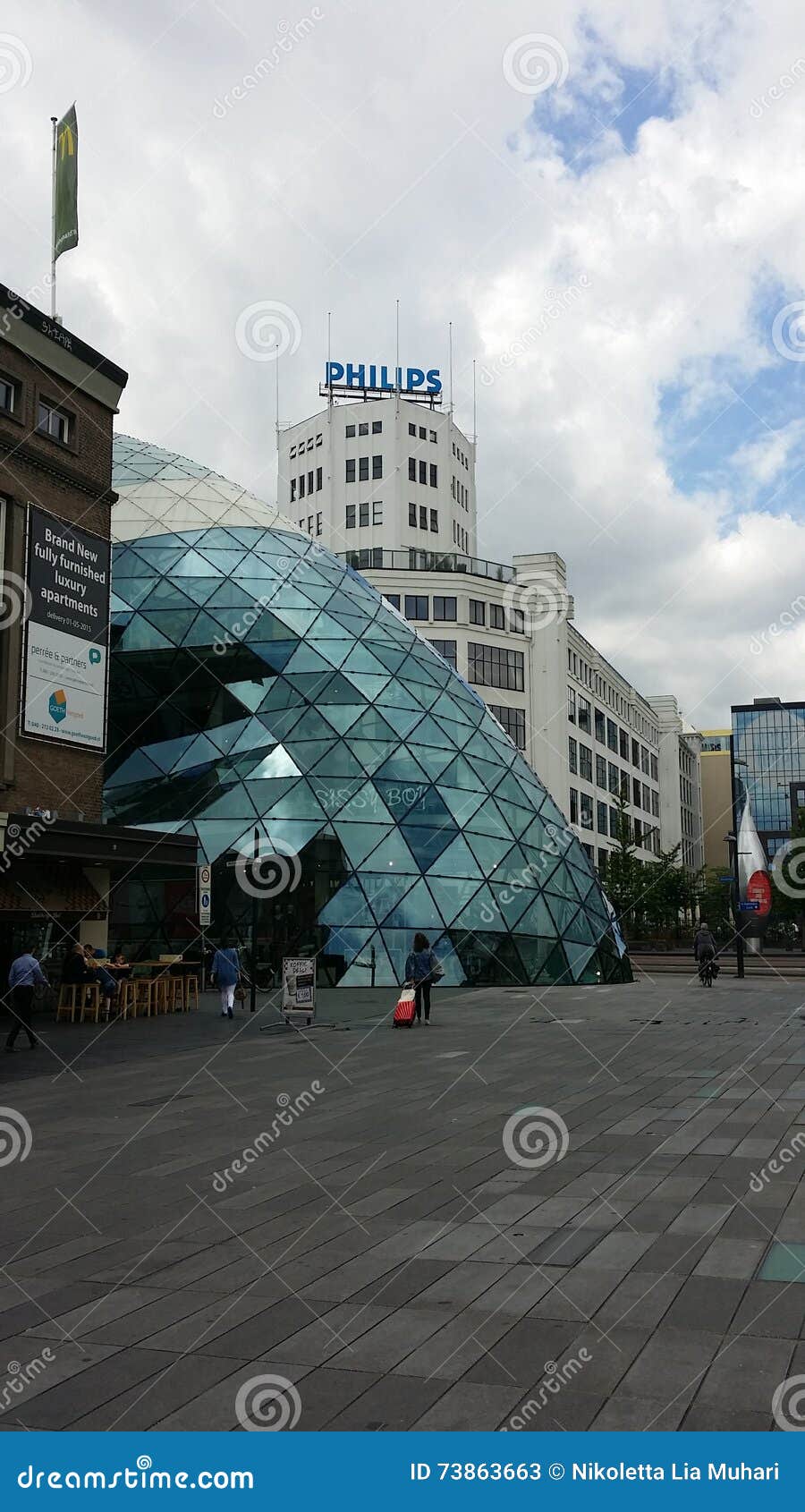 Philips Headquarter Building Logo Sign Amsterdam Editorial Image ...