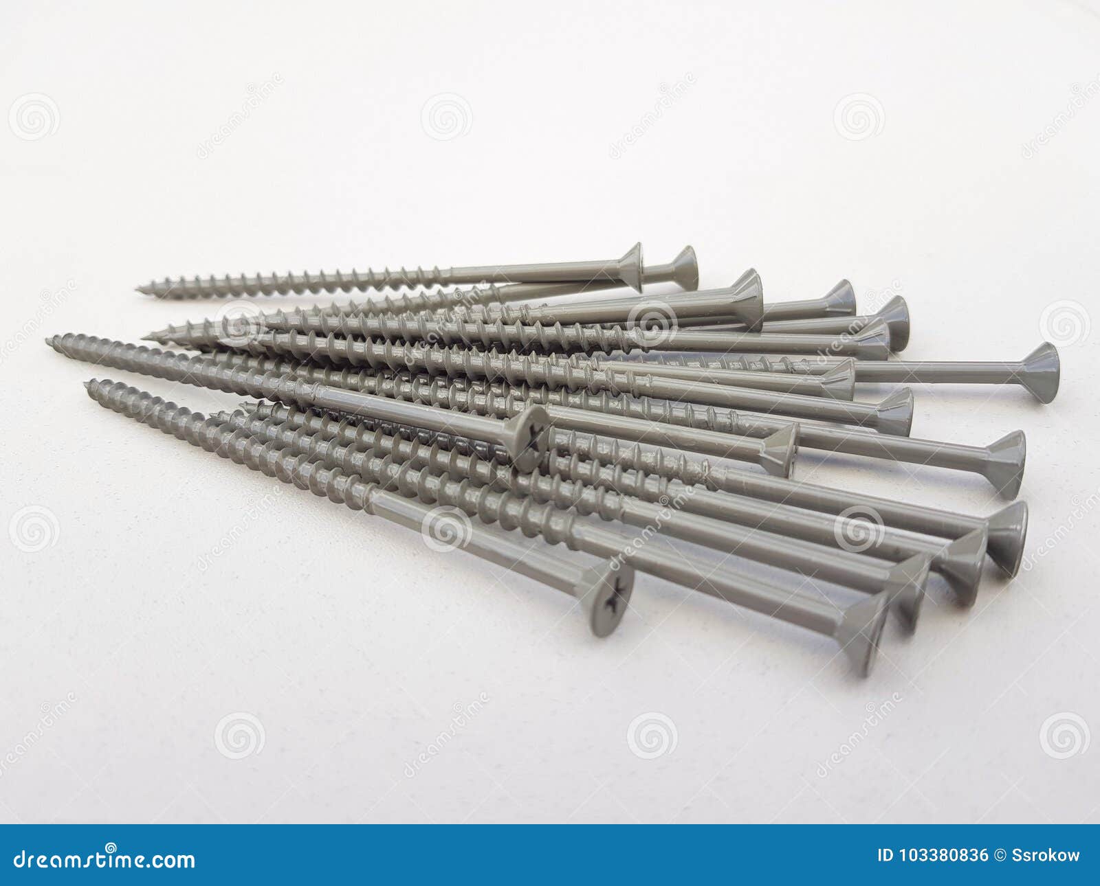 Philips Screws for Construction Stock Photo - Image of screws ...