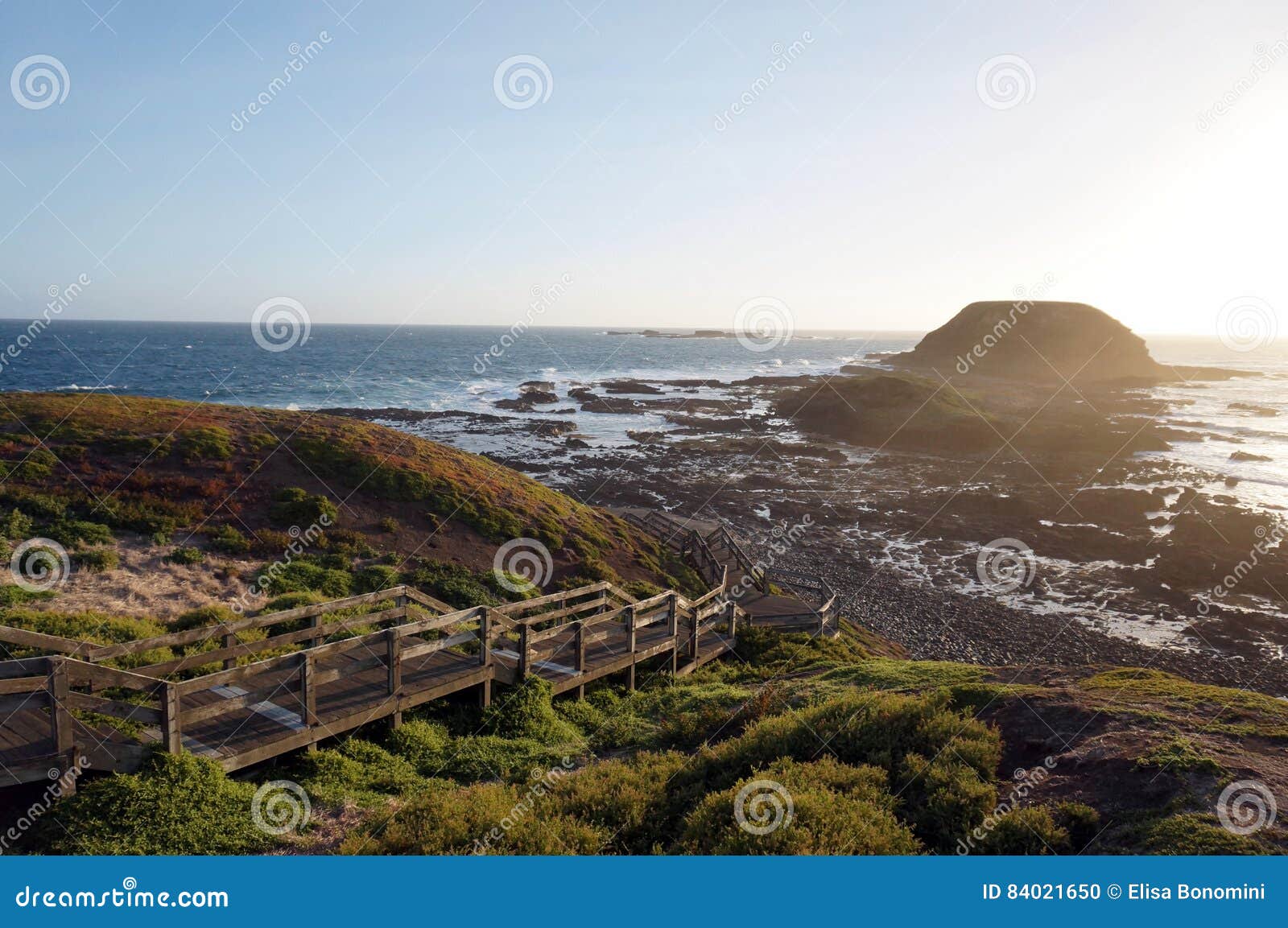 Phillip Island sunset view stock photo. Image of park - 84021650
