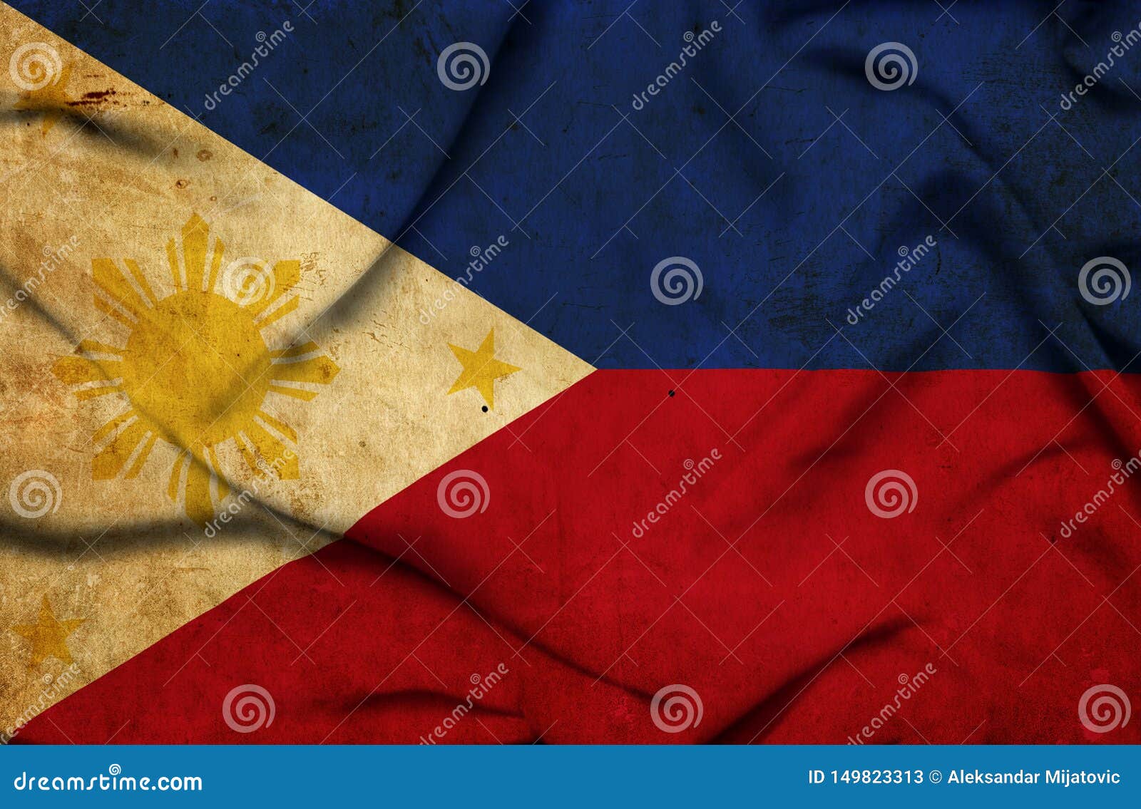 Phillipines waving flag stock illustration. Illustration of celebration ...
