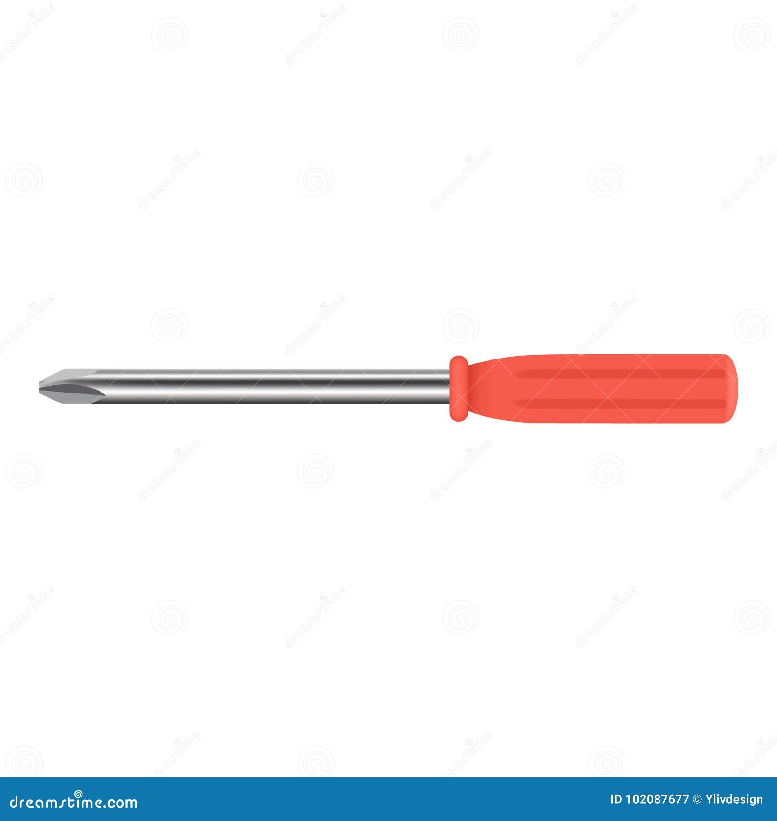 Phillips Screwdriver Icon, Realistic Style Stock Vector - Illustration ...
