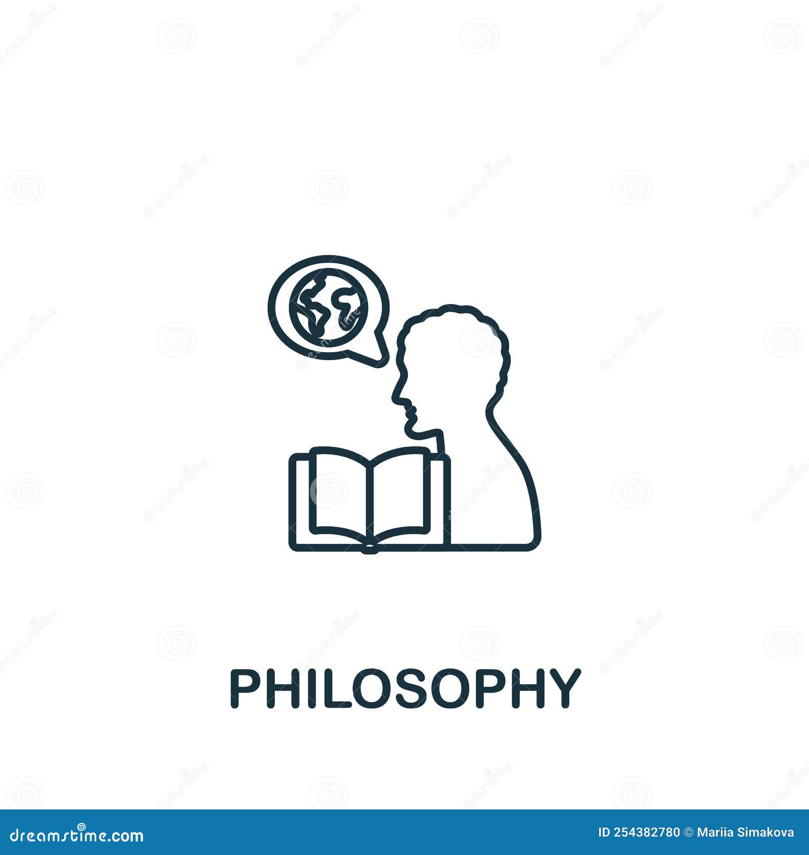 Philosofy Icon From Science Collection. Simple Line Element Philosofy ...