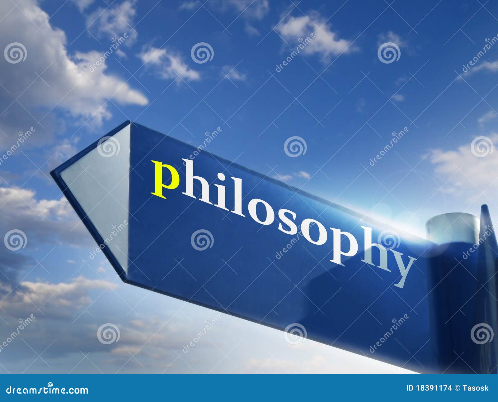 Philosophy stock photo. Image of direction, message, clouds - 18391174