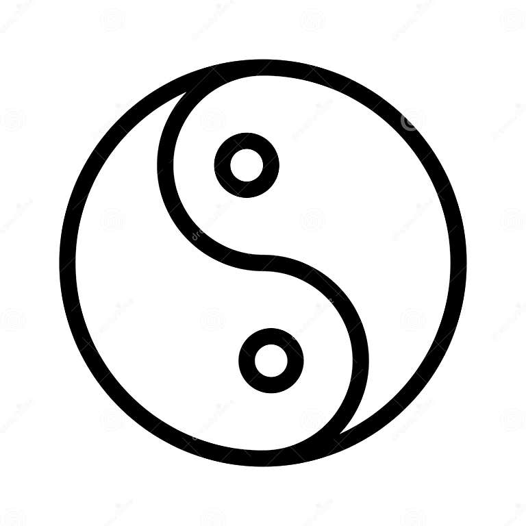 Philosophy Glyph Flat Vector Icon Stock Illustration - Illustration of ...