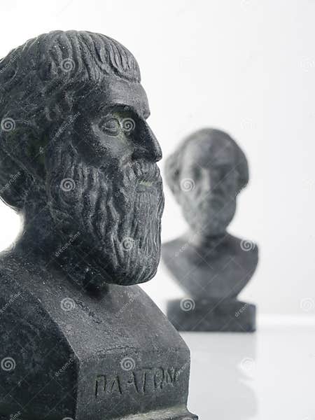 Philosophy Greek Recession stock photo. Image of head - 4241996
