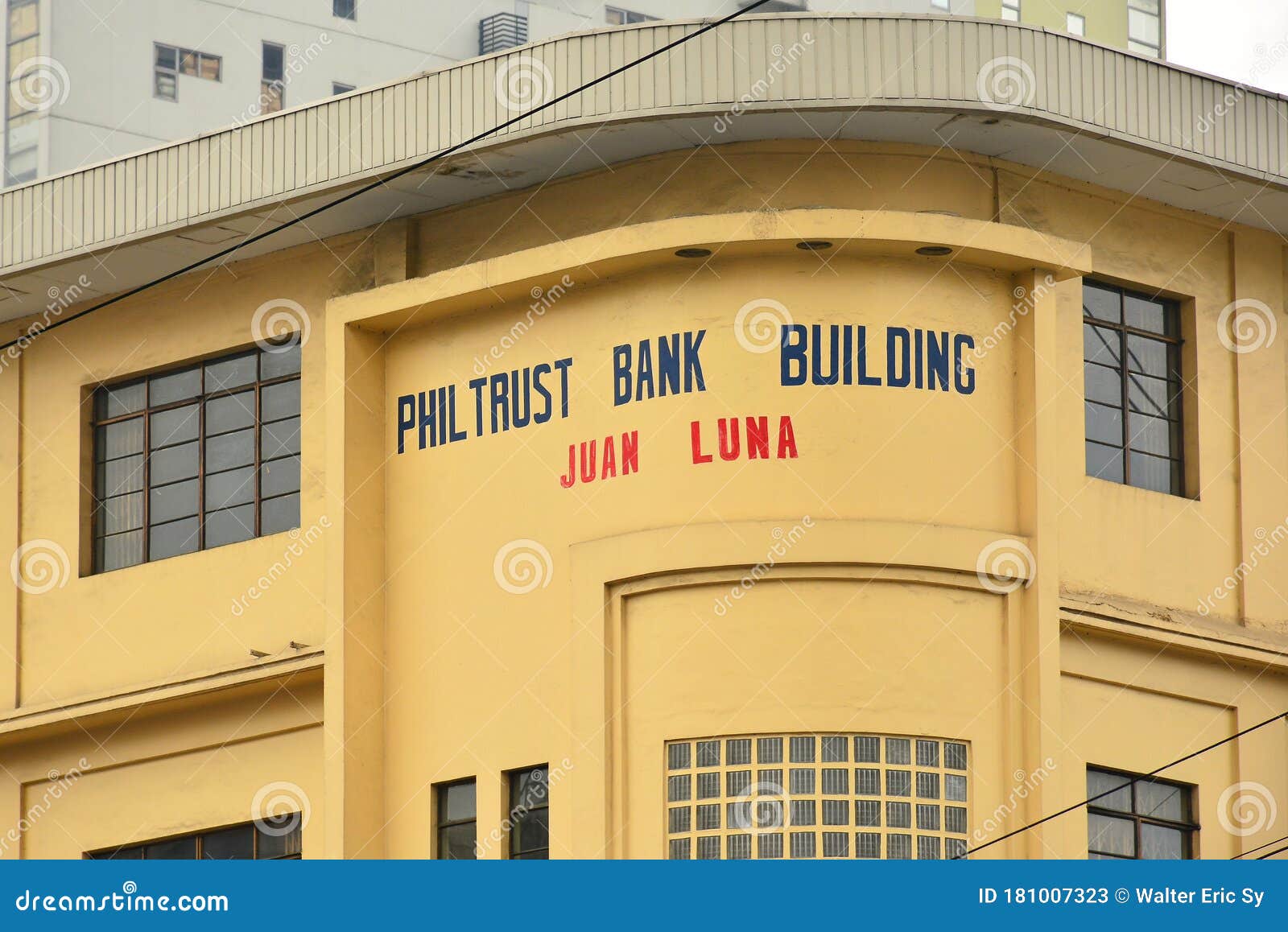 Philtrust Bank Facade in Manila, Philippines Editorial Stock Photo ...
