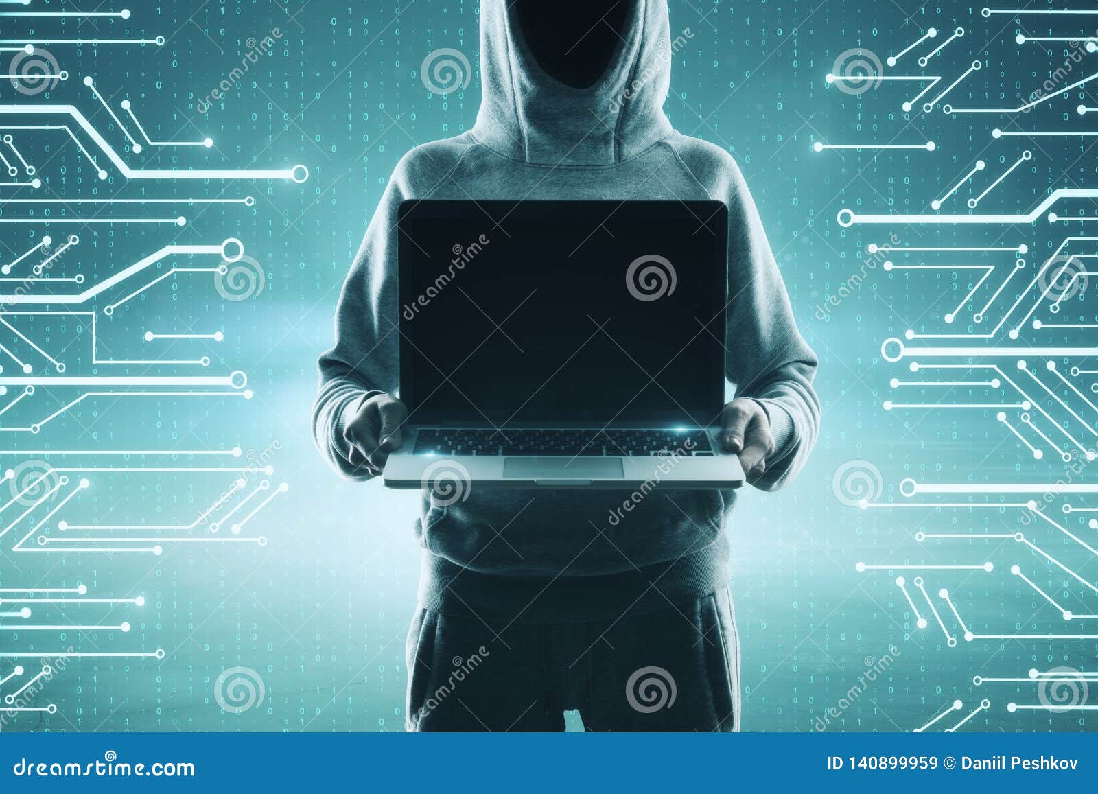 Phishing and Ad Mockup Concept Stock Image - Image of hacker, computer ...