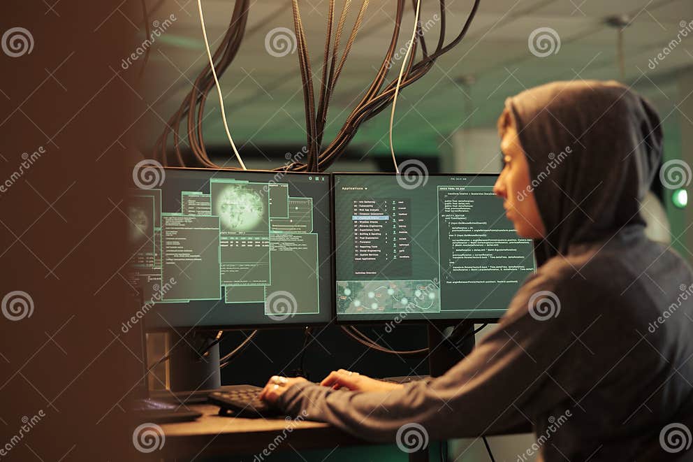 Phishing Attack, Computer Network System Hacking, Cybercrime Stock ...