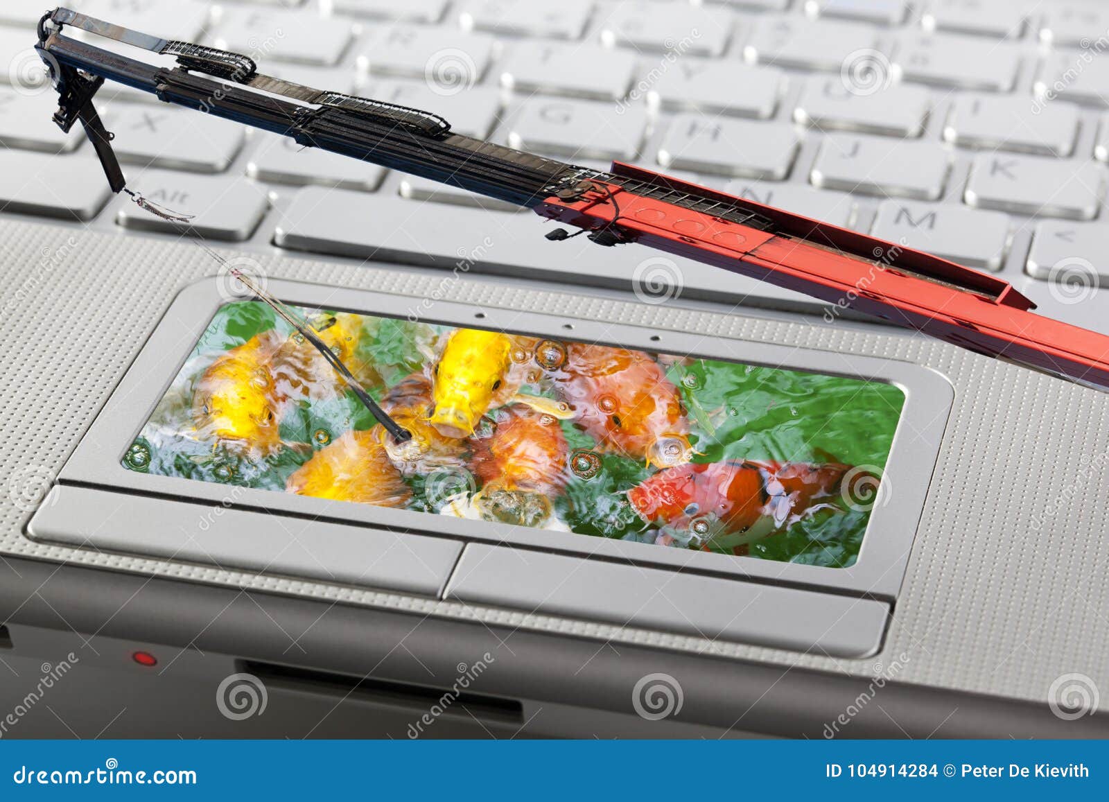 Phishing Attack of Computer System Stock Photo - Image of fishing ...