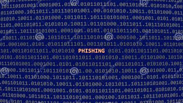 Phishing Cyber Attack in Binary System 0101 Stock Illustration - Illustration of handwriting ...