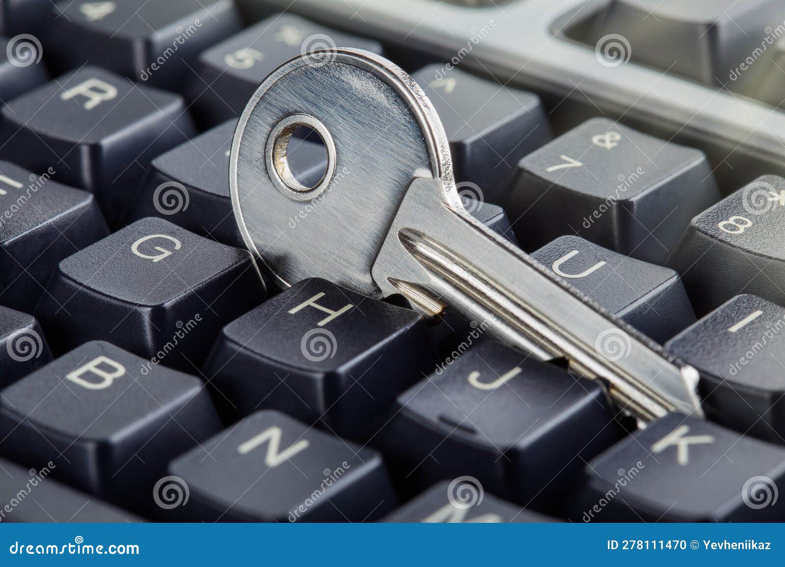 Phishing, Hacking Personal Data and Money , Key and Hook on Computer ...