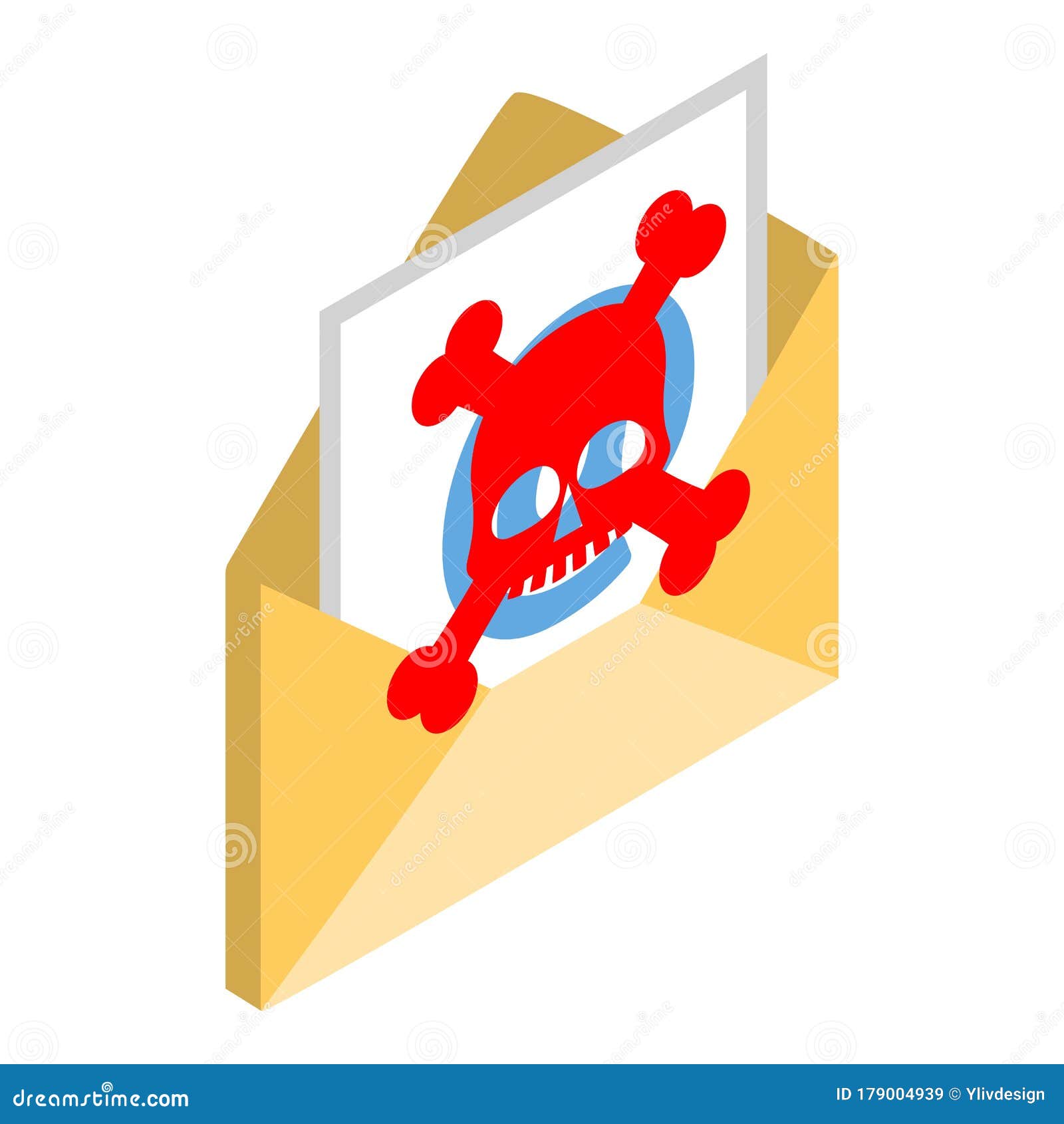 Phishing Icon, Isometric Style Stock Vector - Illustration of symbol ...