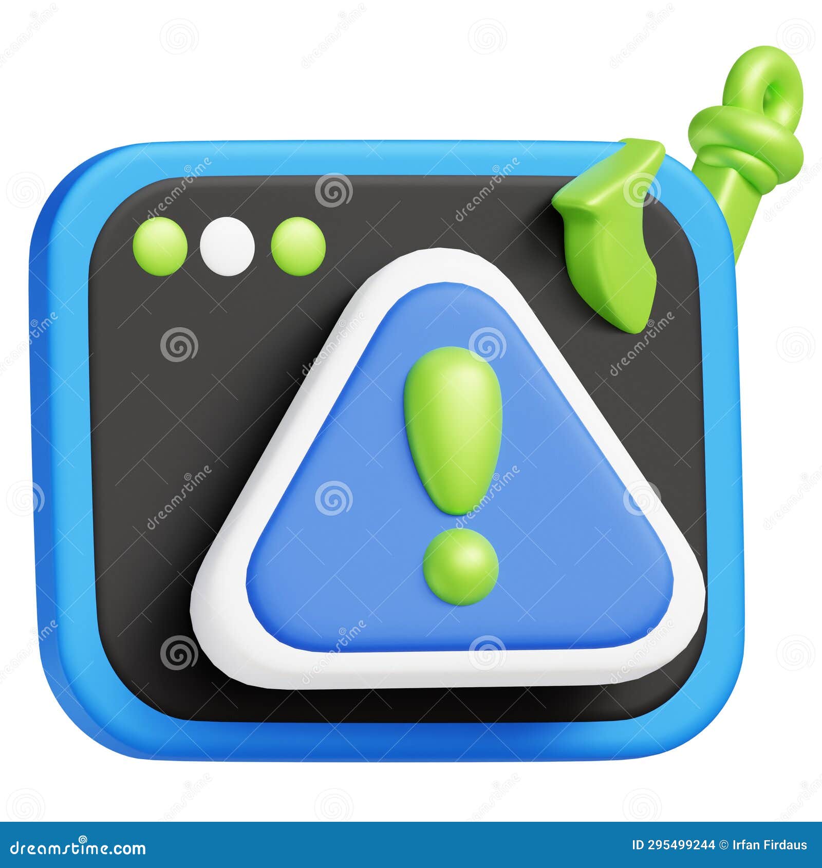 Phishing Protection 3D Icon Stock Illustration - Illustration of ...