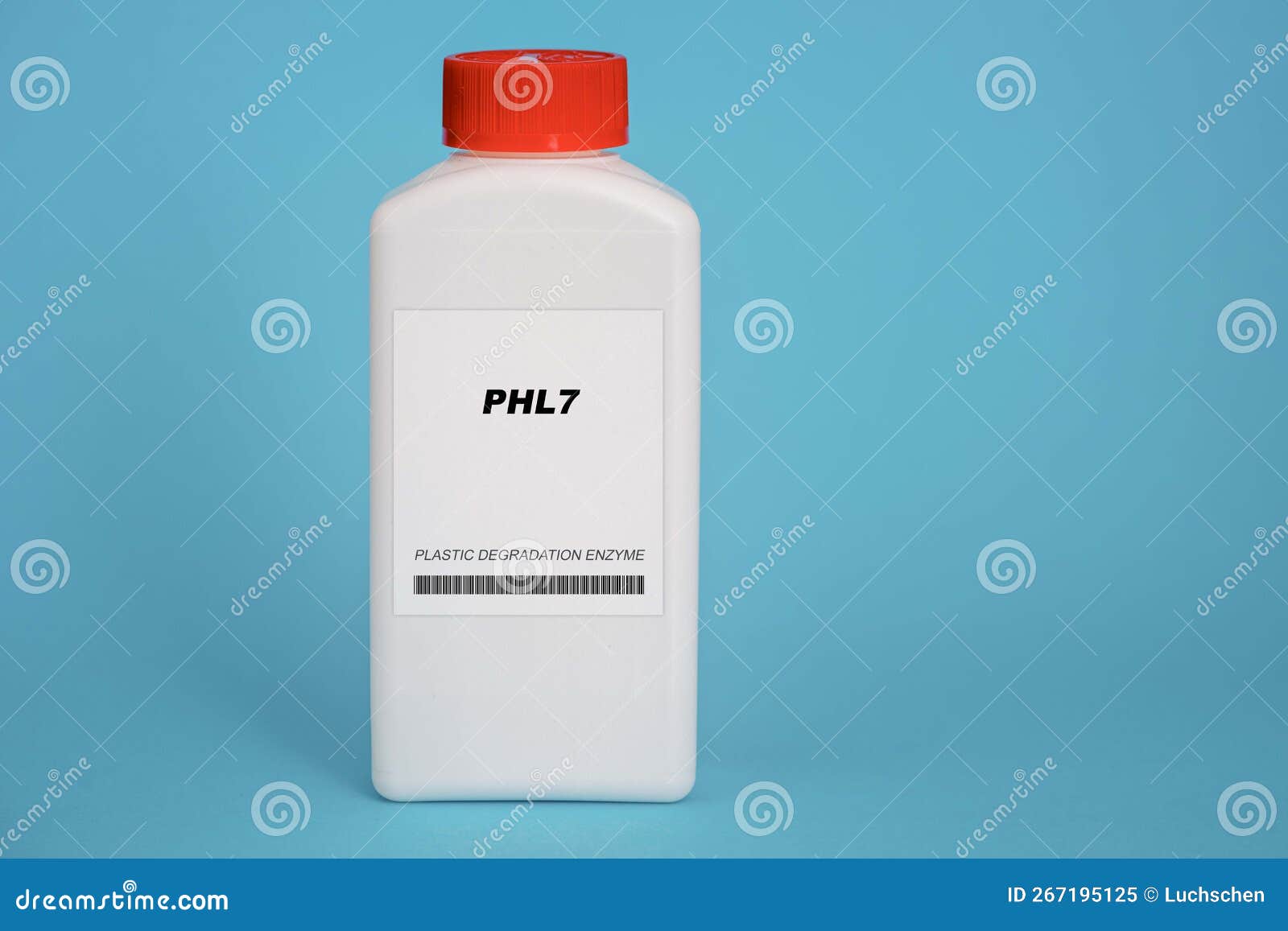 PHL7. Sample of Plastic-Eating Microbial Enzyme Stock Image - Image of ...