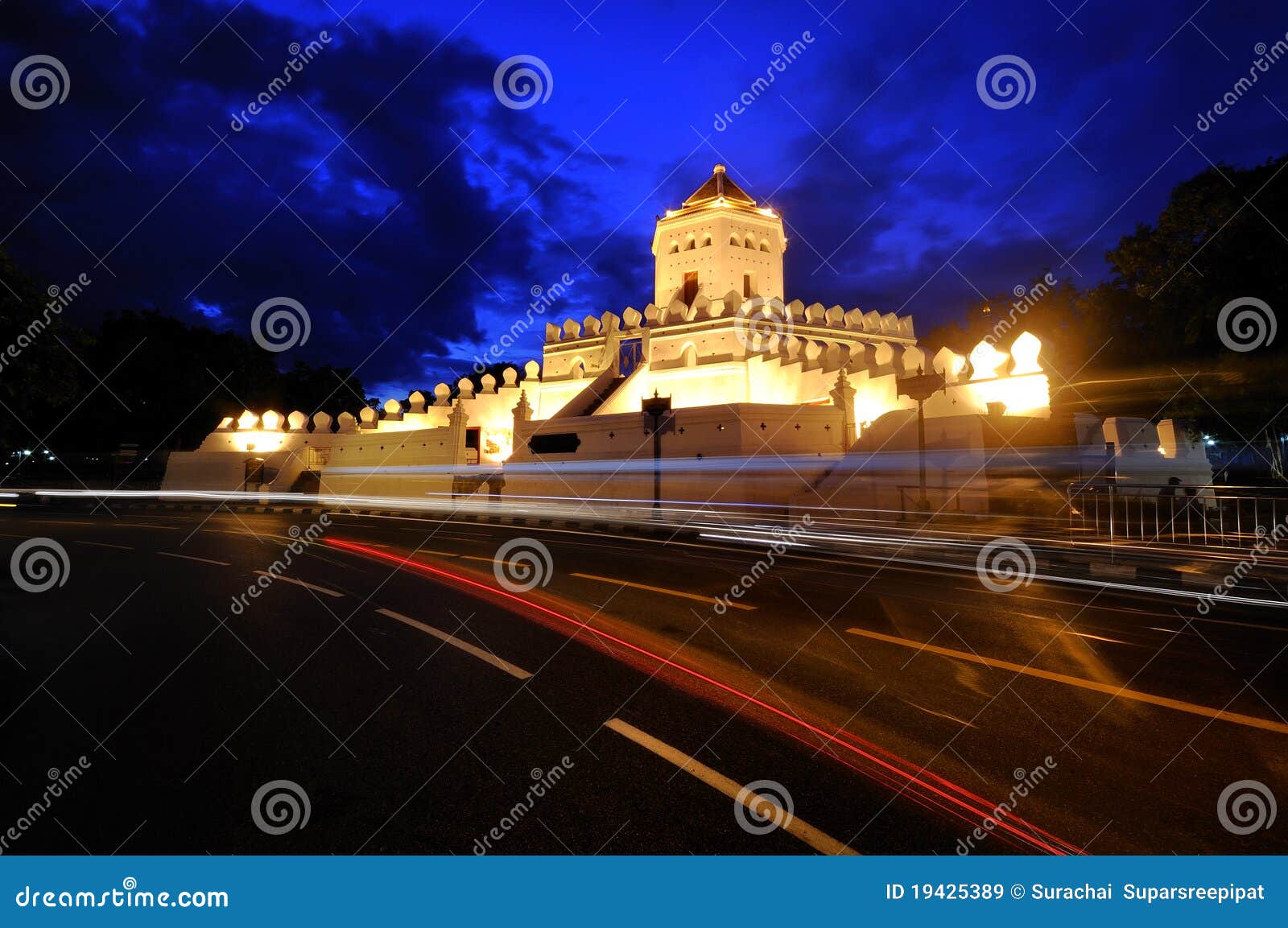 Phla Sumen Fort Bangkok,Thailand Stock Image - Image of bastion ...