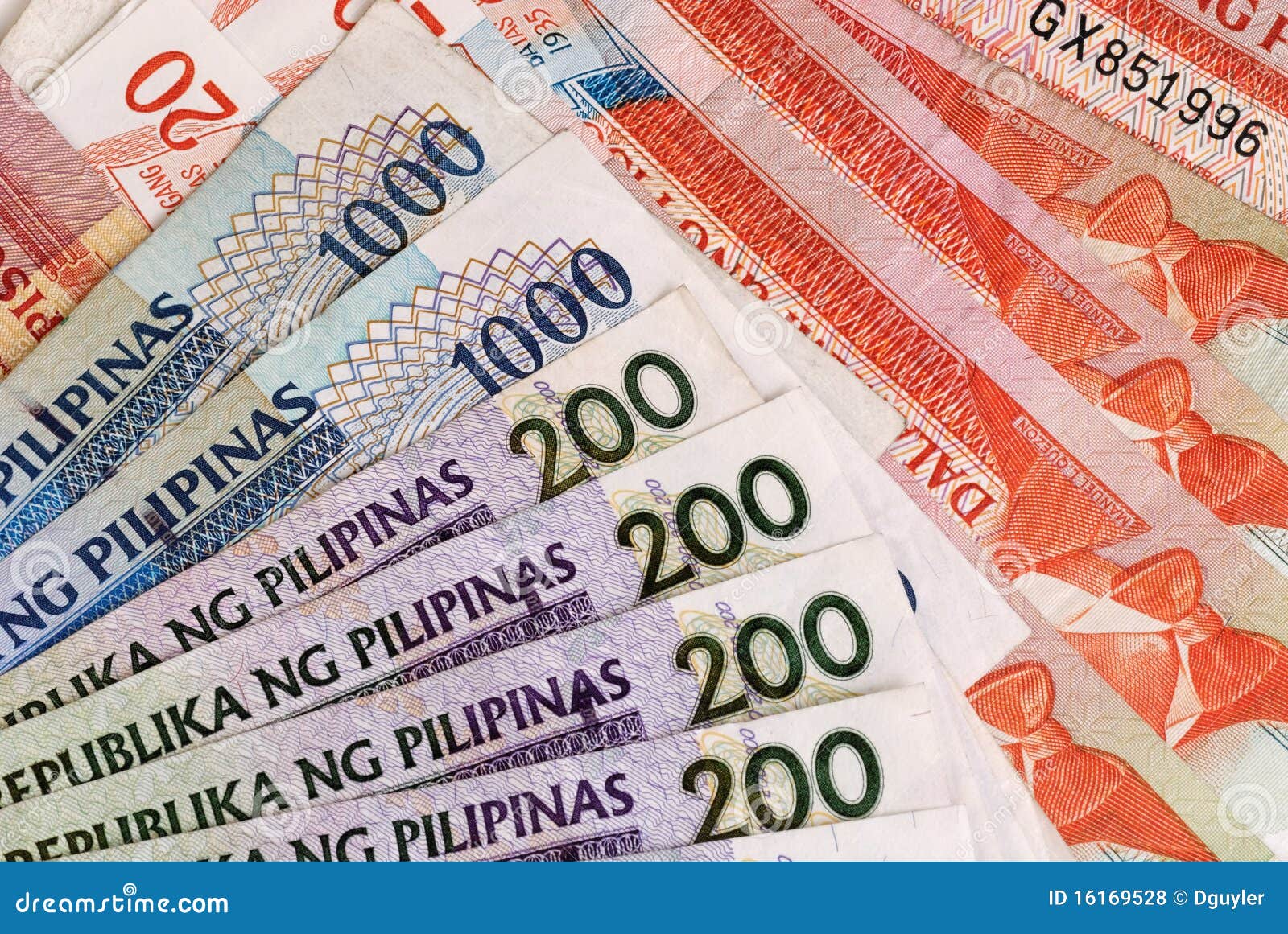 Phlippine Banknotes stock photo. Image of profit, finance - 16169528