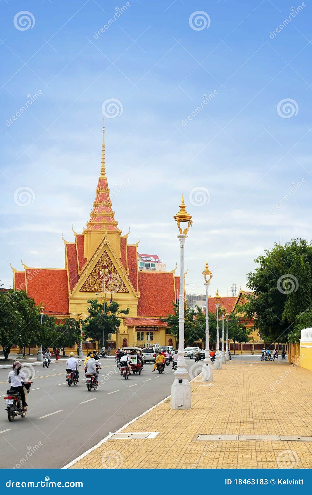 Phnom Penh Street Editorial Image | CartoonDealer.com #52396820