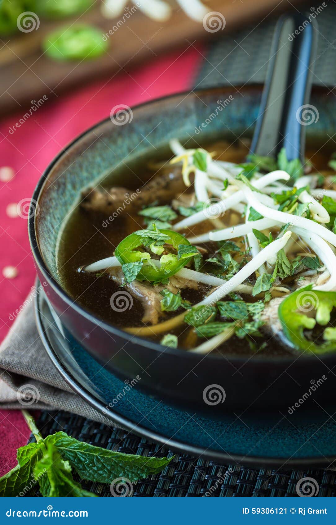 Pho stock image. Image of homemade, nutritious, ingredients - 59306121