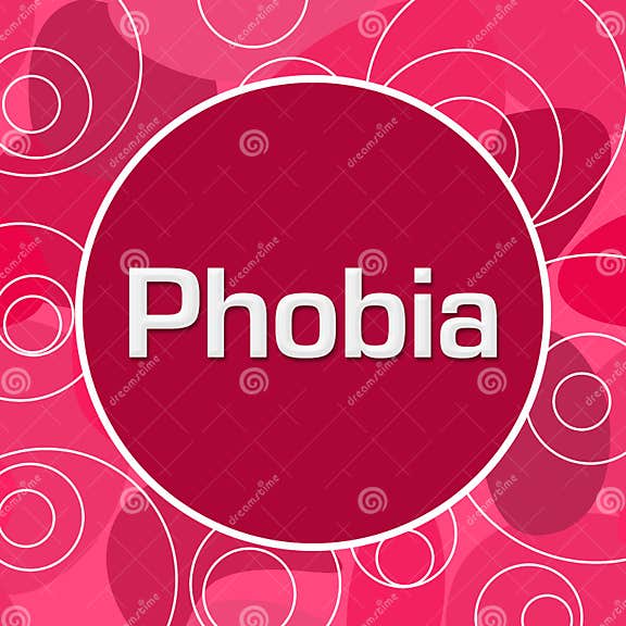 Phobia Pink Abstract Background Stock Illustration - Illustration of ...