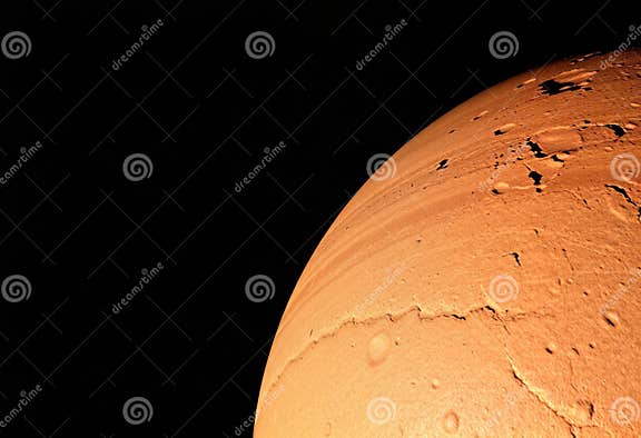 Phobos Macrorealistic Surface a Macrorealistic Depiction of Pho Stock ...