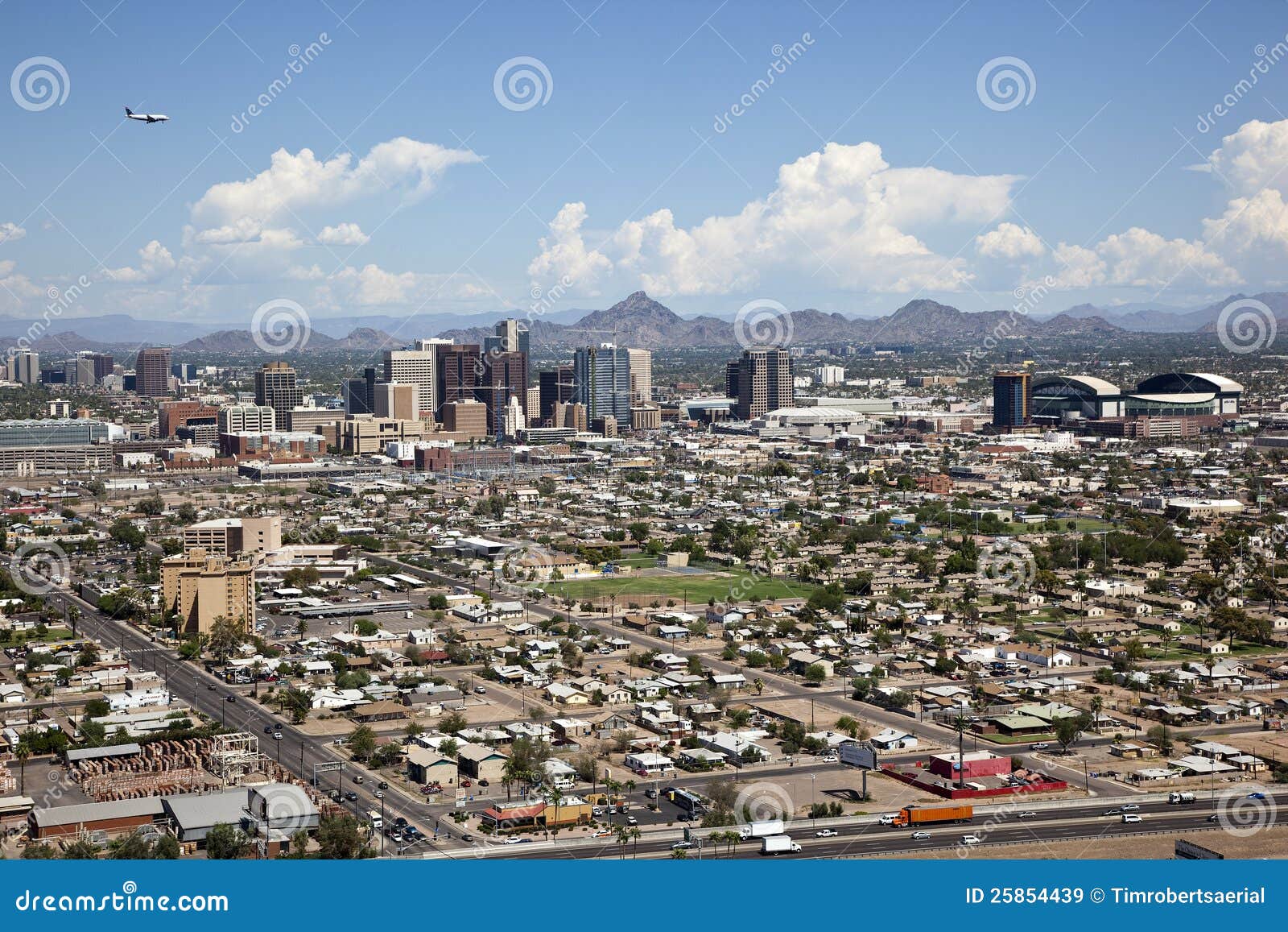 Phoenix, Arizona stock image. Image of desert, mountains - 25854439