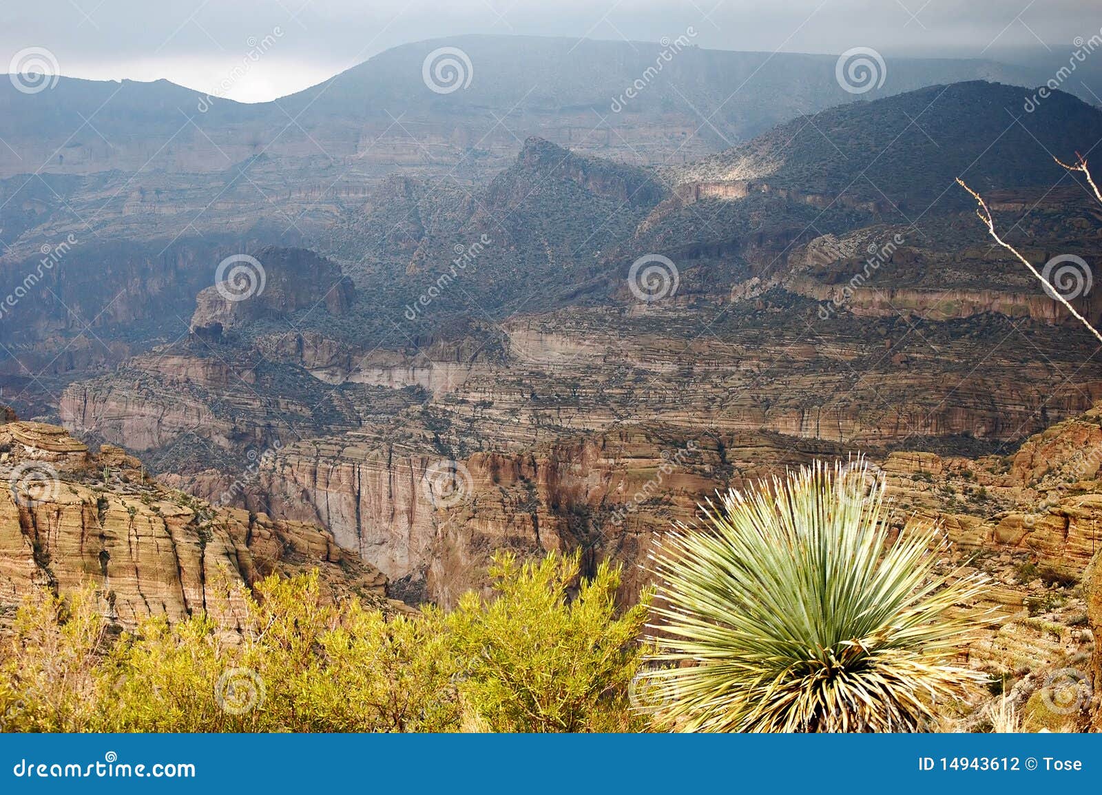 Phoenix, Arizona. Apache Trail Scenery Stock Photo - Image of desert ...