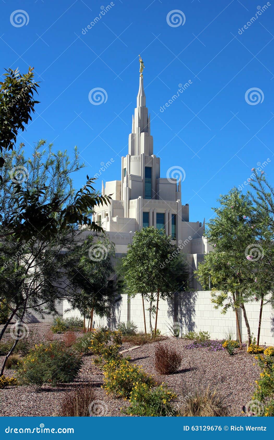 Phoenix, AZ LDS Temple Mormon Editorial Photo - Image of religion ...