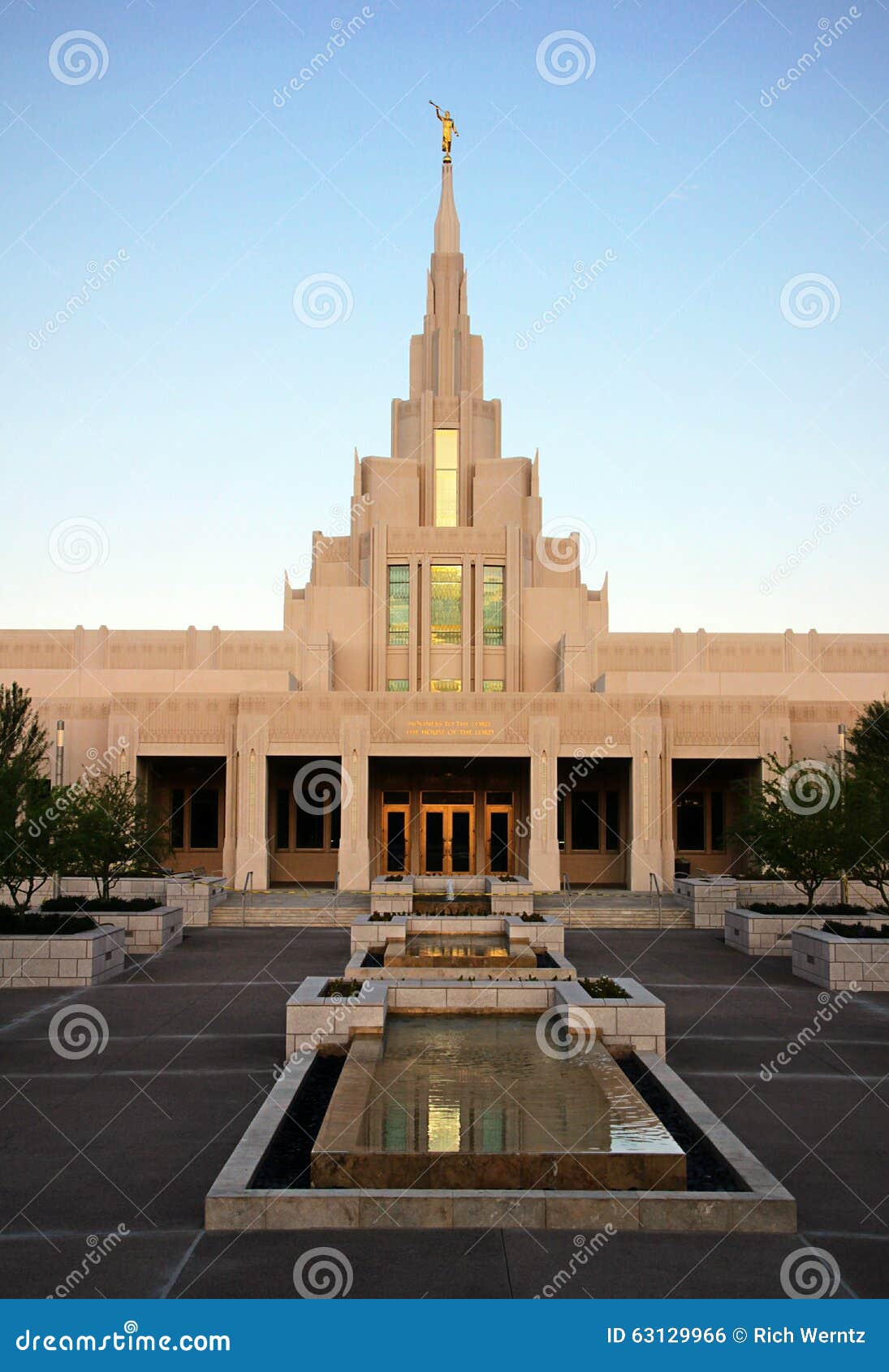 Phoenix, AZ LDS Temple Mormon Editorial Photo - Image of arizona ...