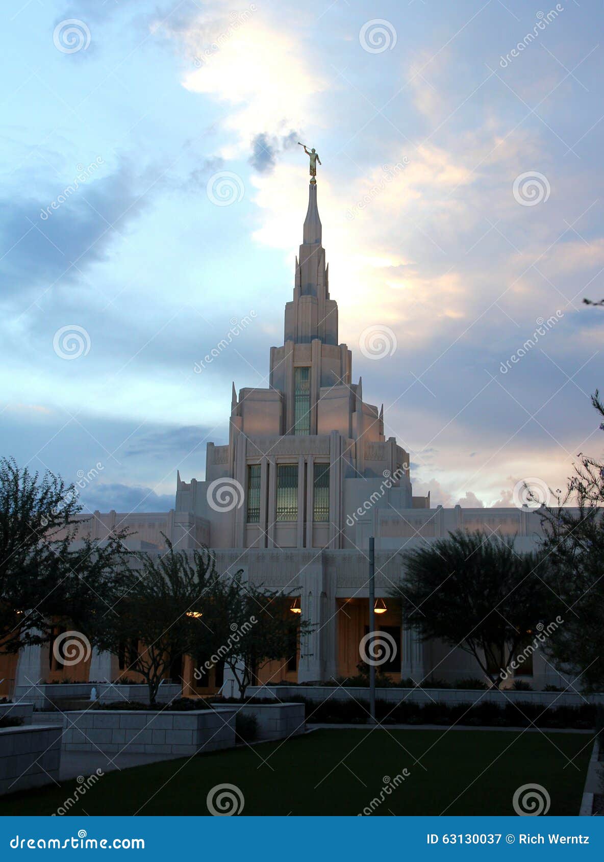 Phoenix, AZ LDS Temple Mormon Editorial Photography - Image of mormon ...