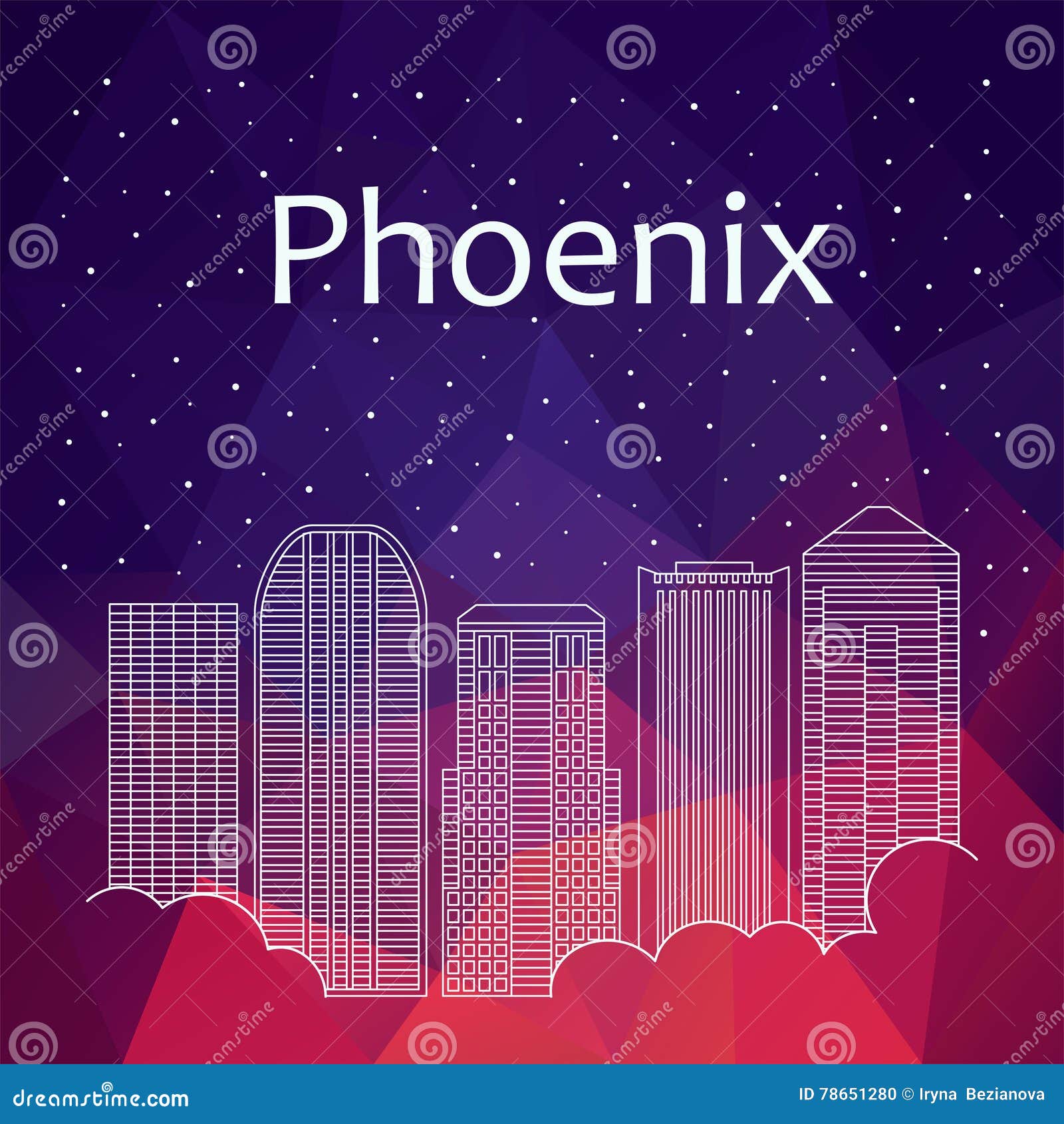 Phoenix for Banner, Poster, Illustration, Game, Background. Stock ...
