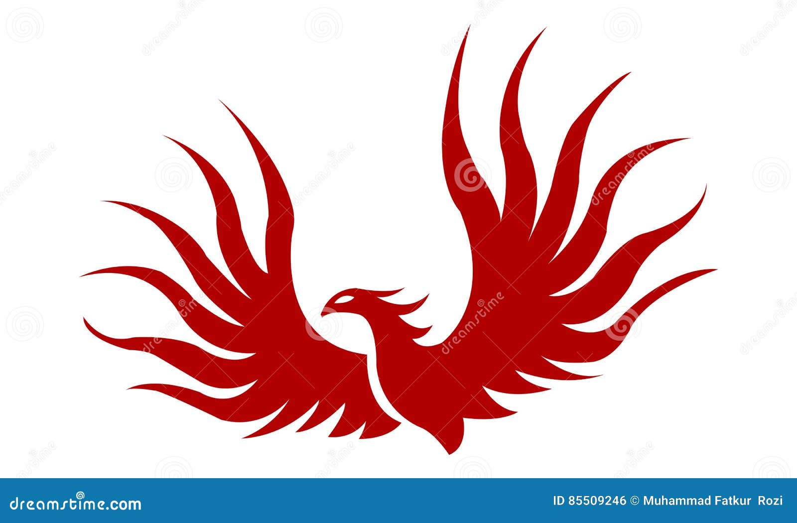 Tribal Phoenix Bird Logos