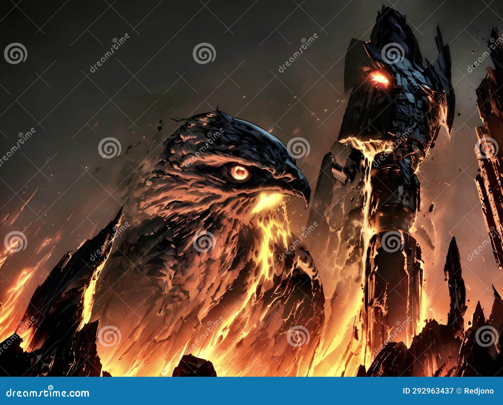 Eagle Rising Wings Logo Design Vector Template Circle Shape. Eagle Logo ...