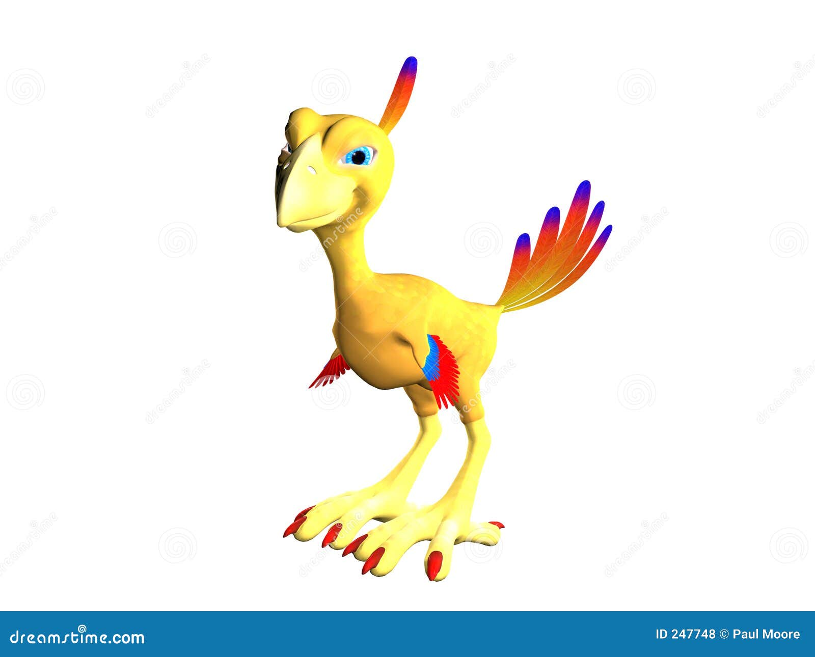 Phoenix Cartoon stock illustration. Illustration of toon - 247748