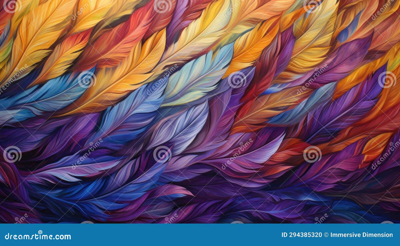 Phoenix Feather S Psychedelic Pattern Texture, Fantasy Mythological ...